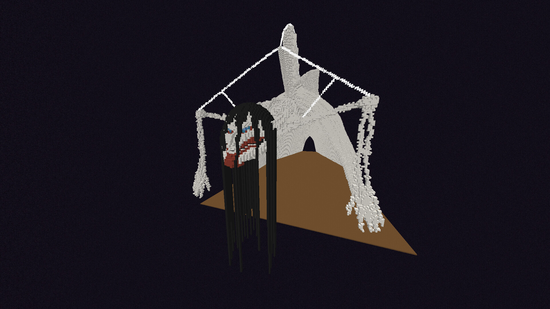 Eren Yeager's Founding Titan (Attack on Titan) Minecraft Map