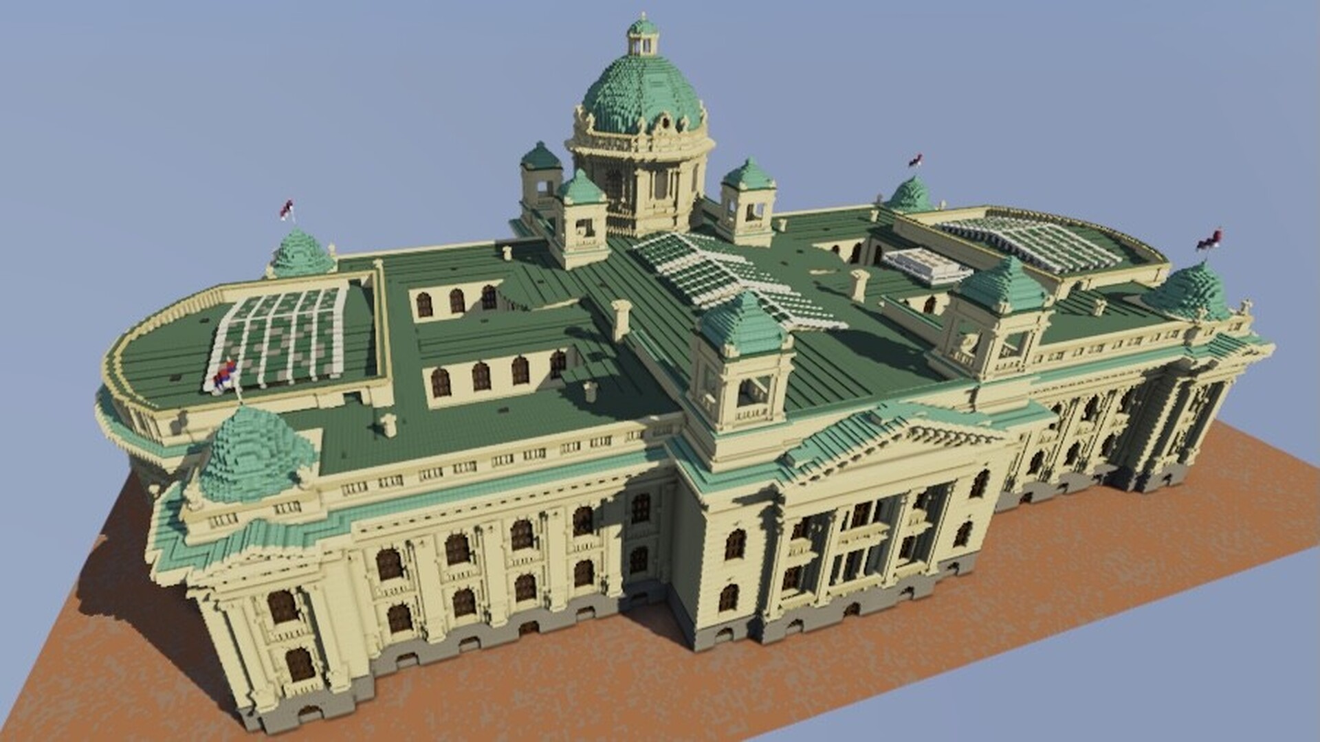 Parliament building of the Republic of Serbia / National Assembly of ...