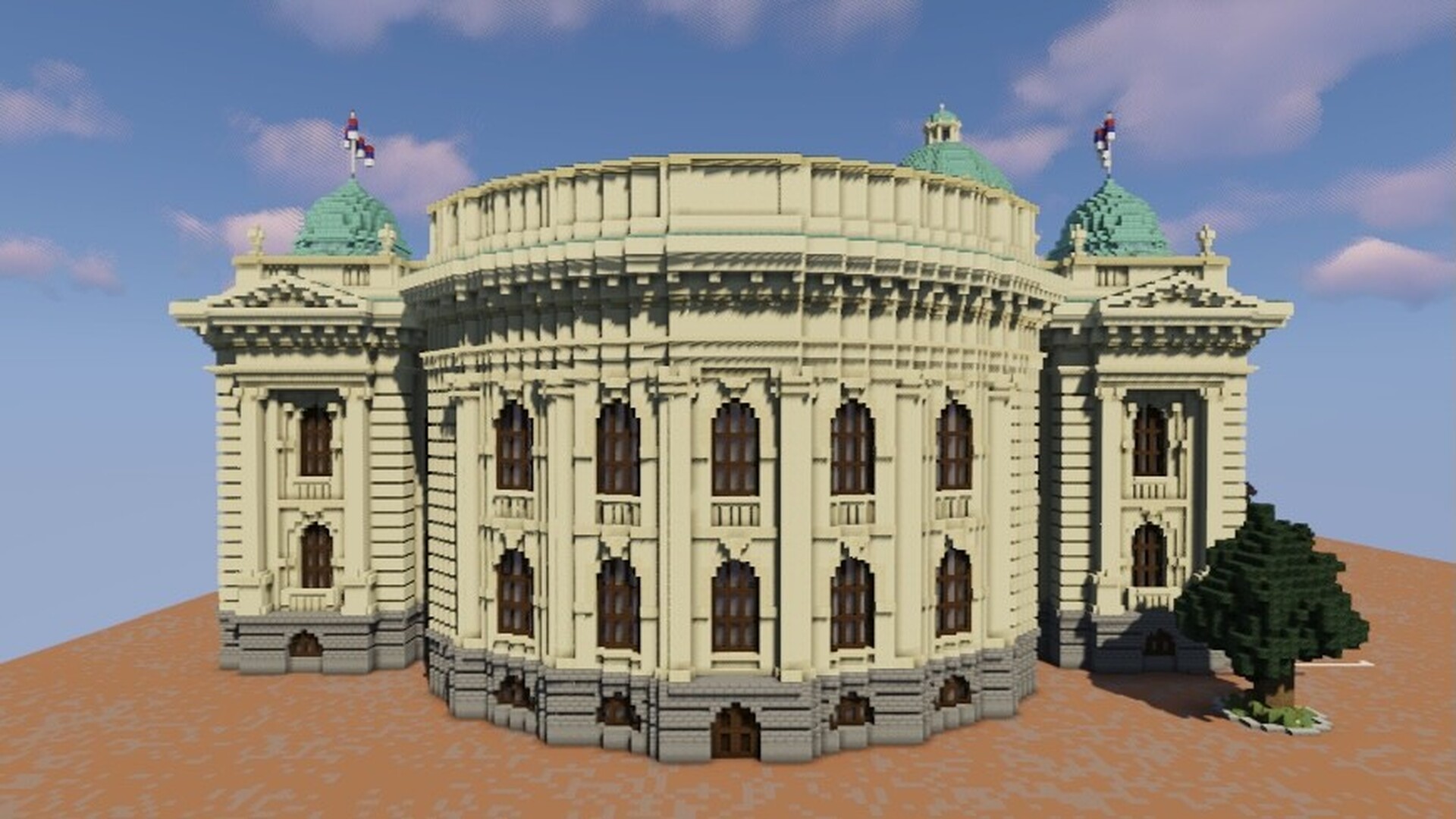 Parliament building of the Republic of Serbia / National Assembly of ...