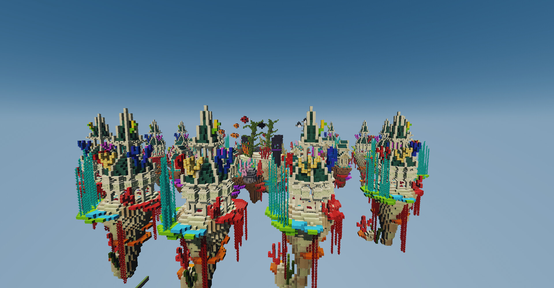 Skywars Atlantis arena Minecraft Map