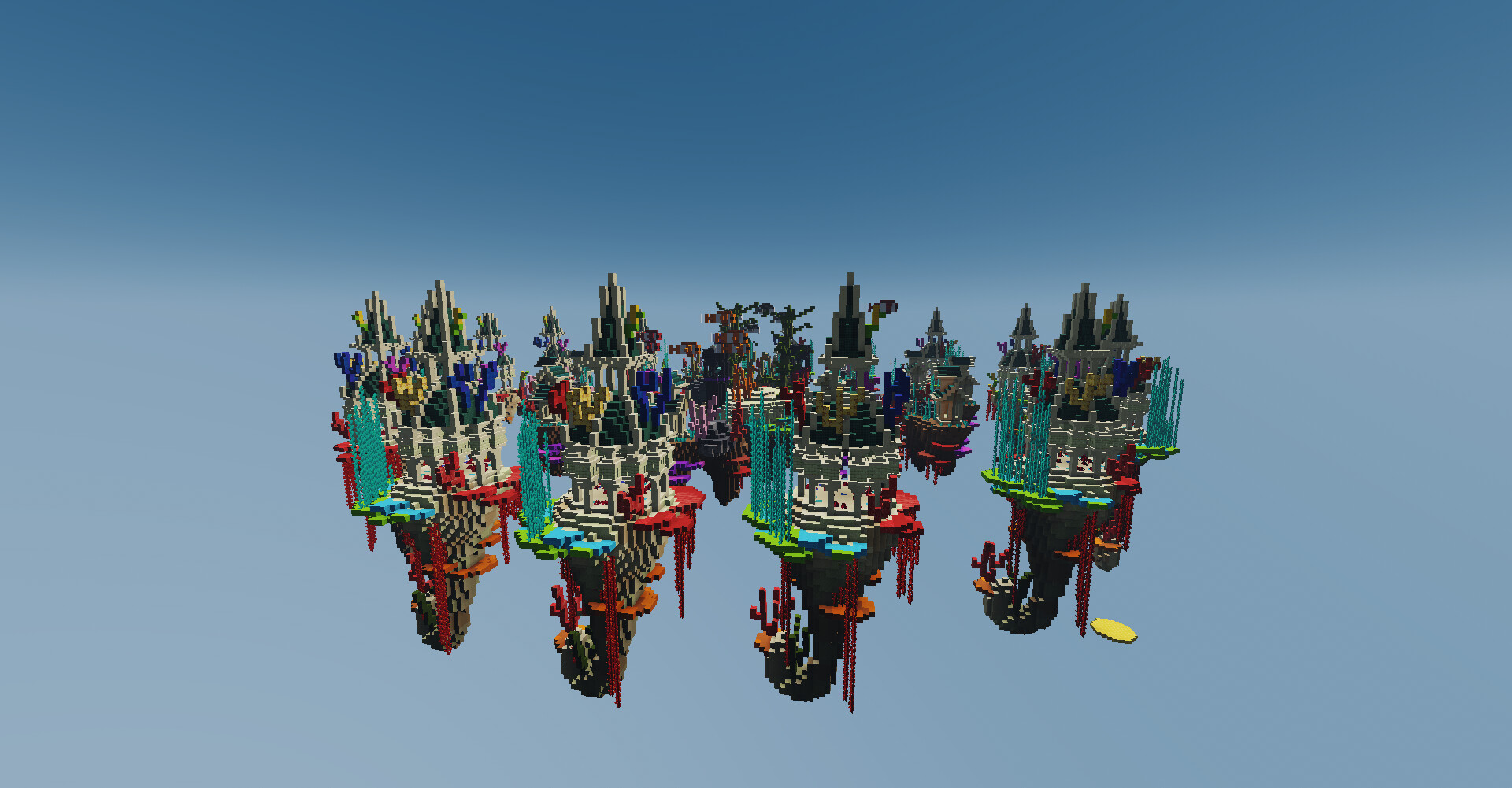 Skywars Atlantis arena Minecraft Map