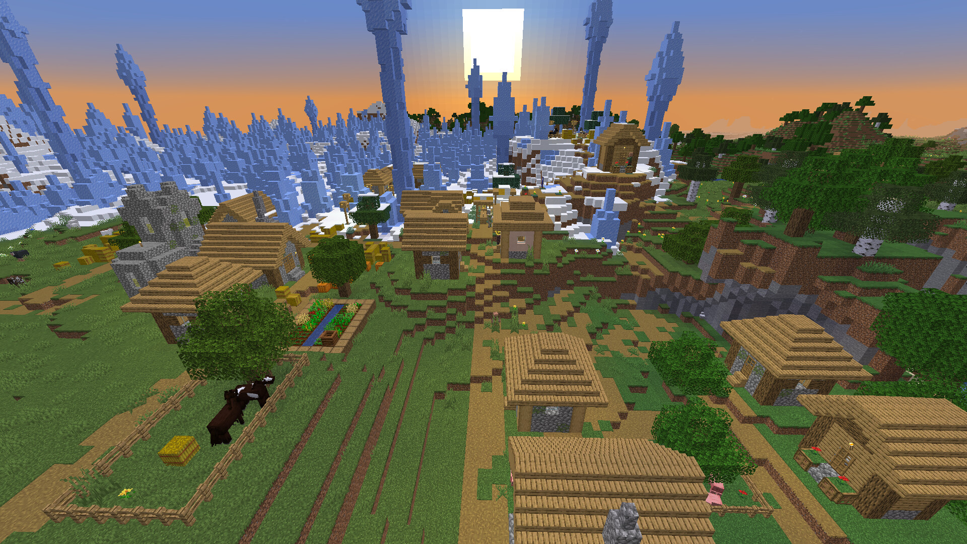 RigzDigz's 21 villages, ALL biomes within 2k. 1.17 Java with linked ...