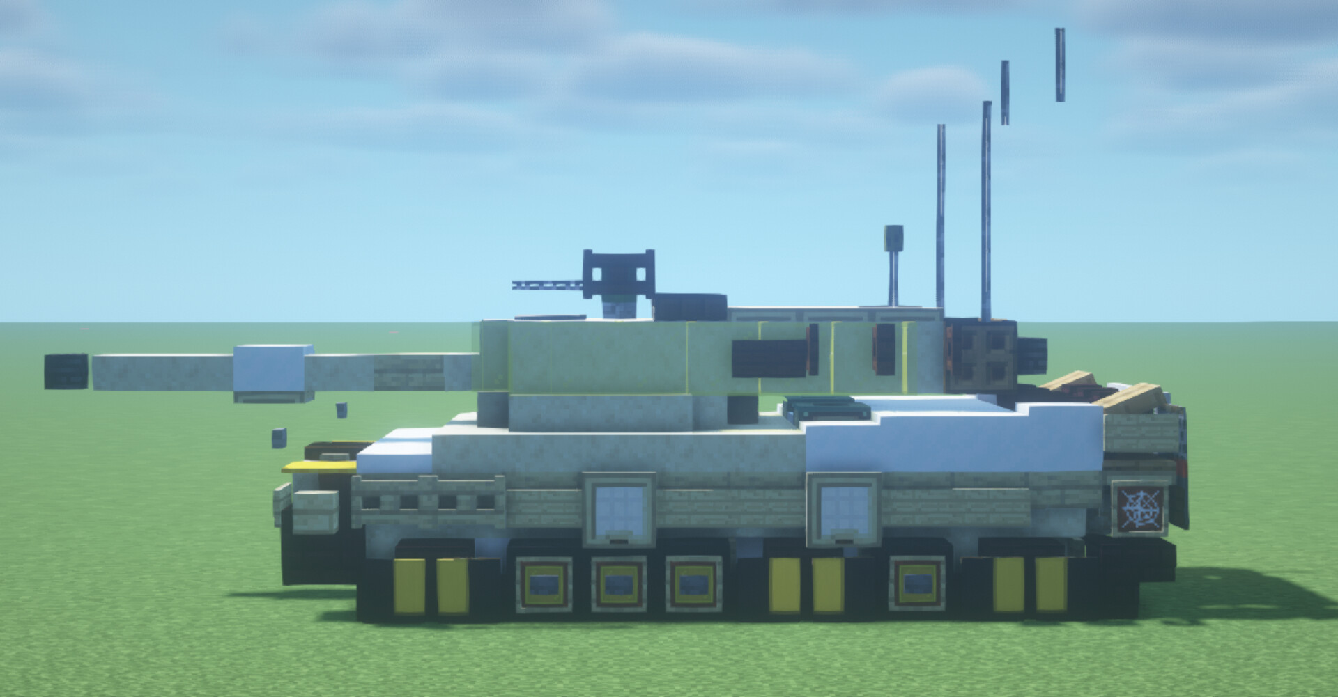 Leopard 2A4 (1.5:1 scale) Minecraft Map