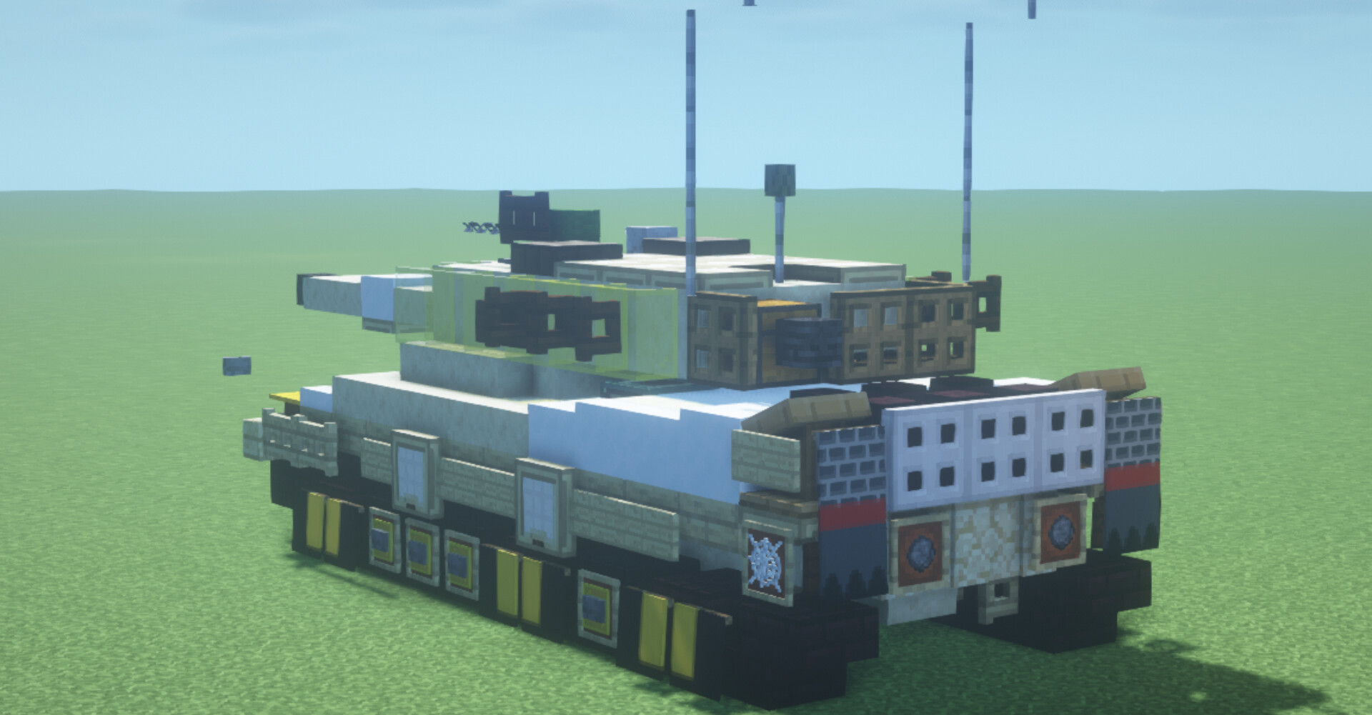 Leopard 2A4 (1.5:1 scale) Minecraft Map