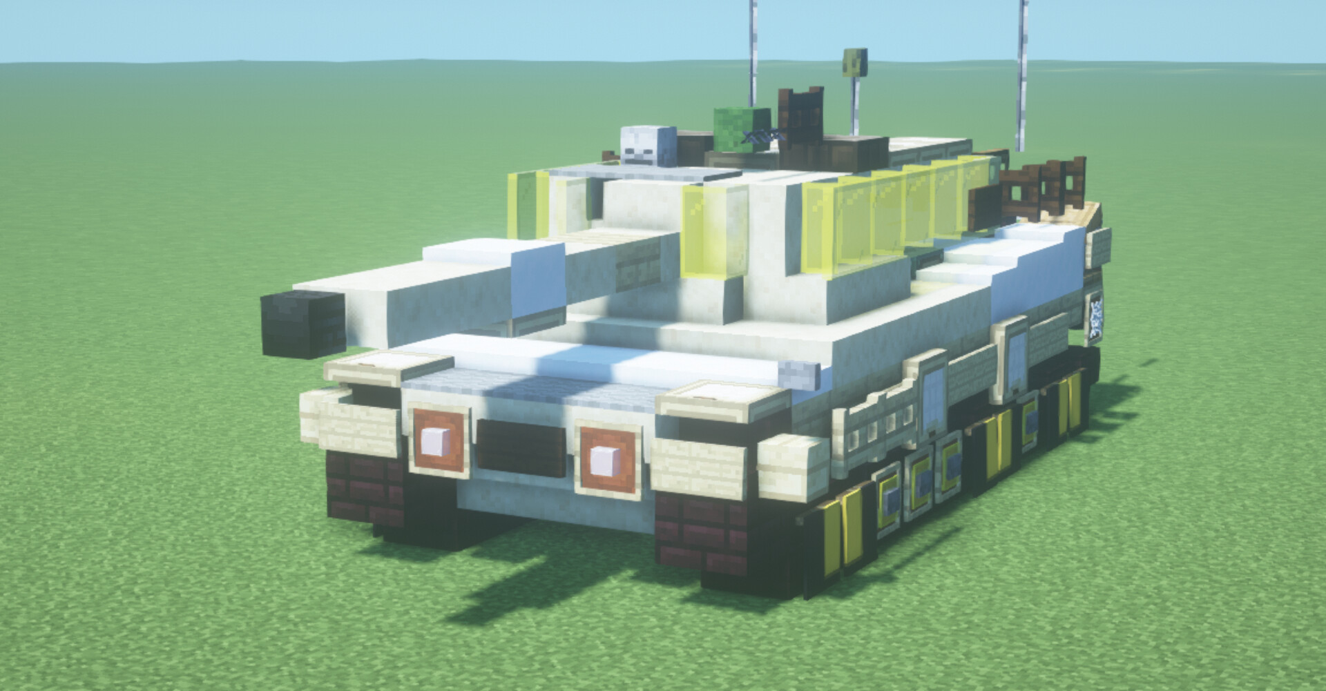 Leopard 2A4 (1.5:1 scale) Minecraft Map