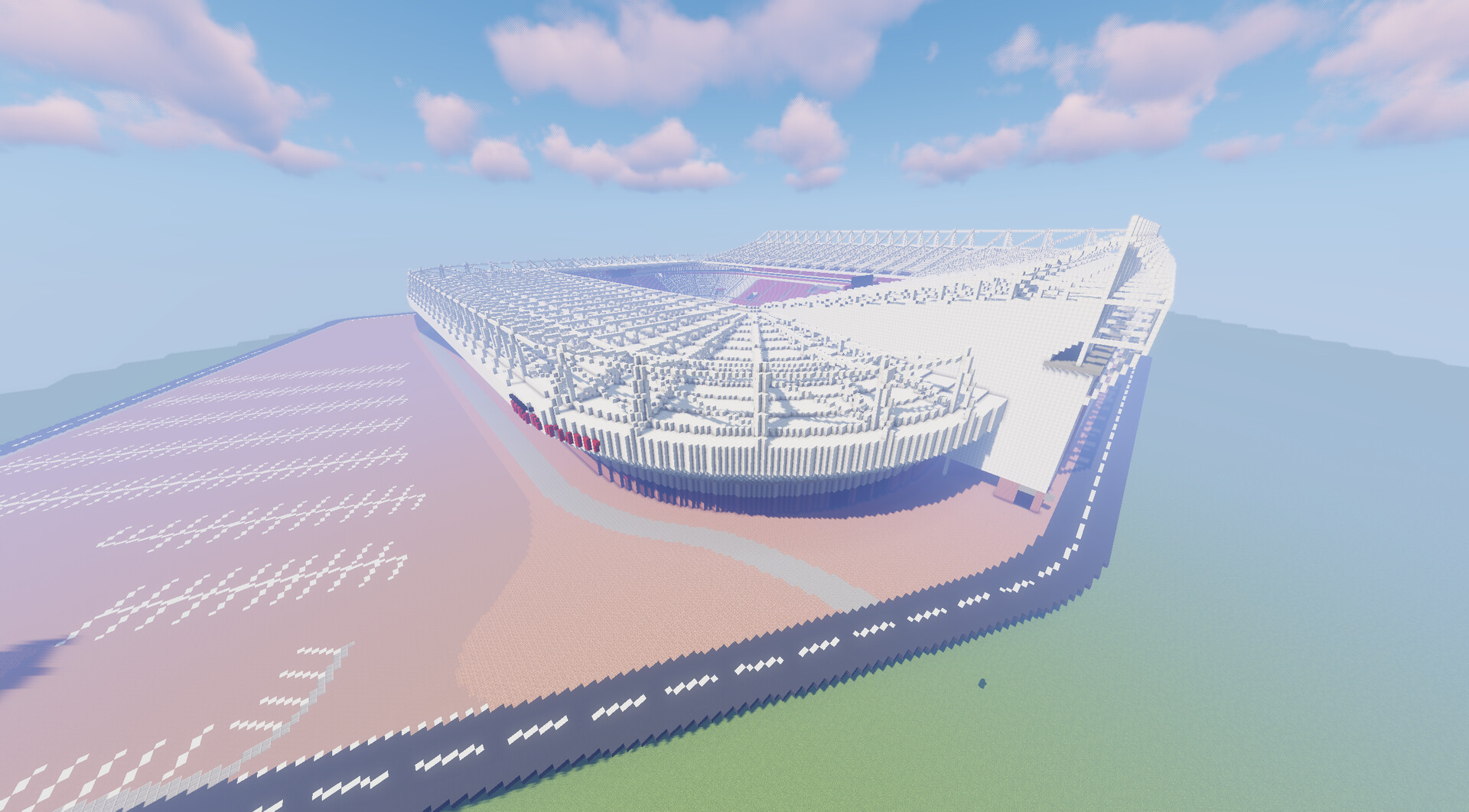 The Stadium of Light Minecraft Map