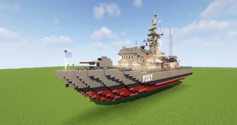 Osprey HSY-56A Class Gunboat/Patrolboat (Makhitis Class) Minecraft Map