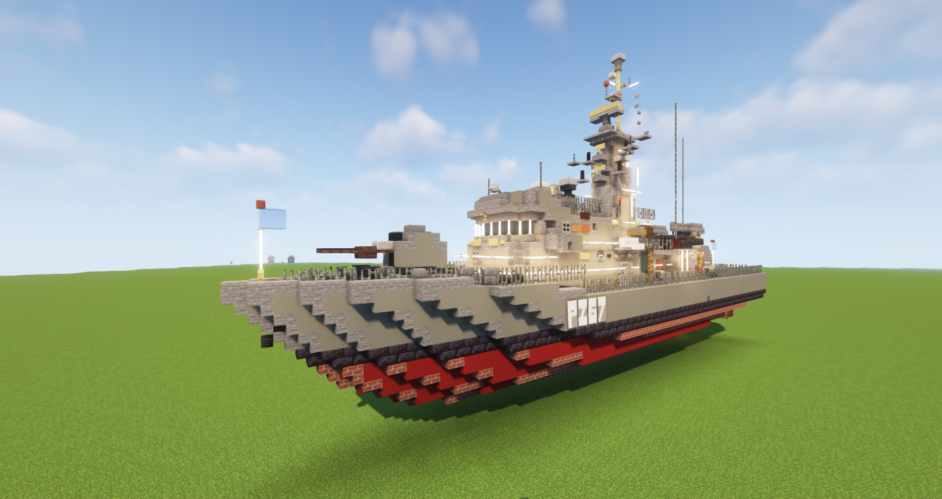 Osprey HSY-56A Class Gunboat/Patrolboat (Makhitis Class) Minecraft Map