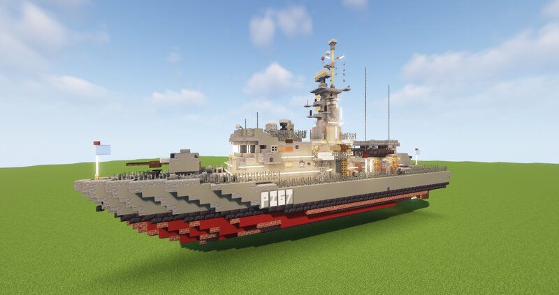 Osprey HSY-56A Class Gunboat/Patrolboat (Makhitis Class) Minecraft Map