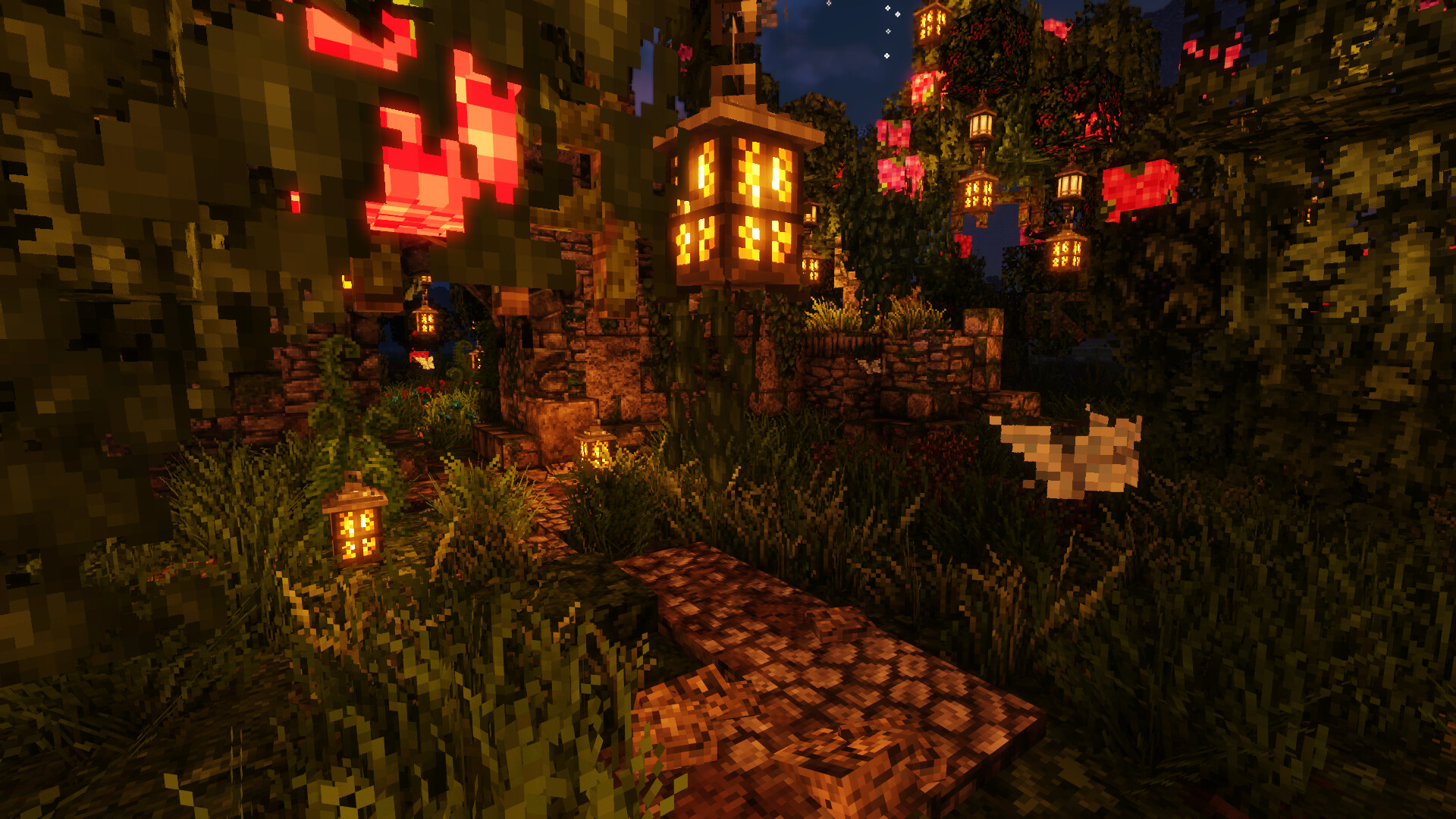 01 Side note | Builders Valley | Overgrown | 1.15.2 Minecraft Map