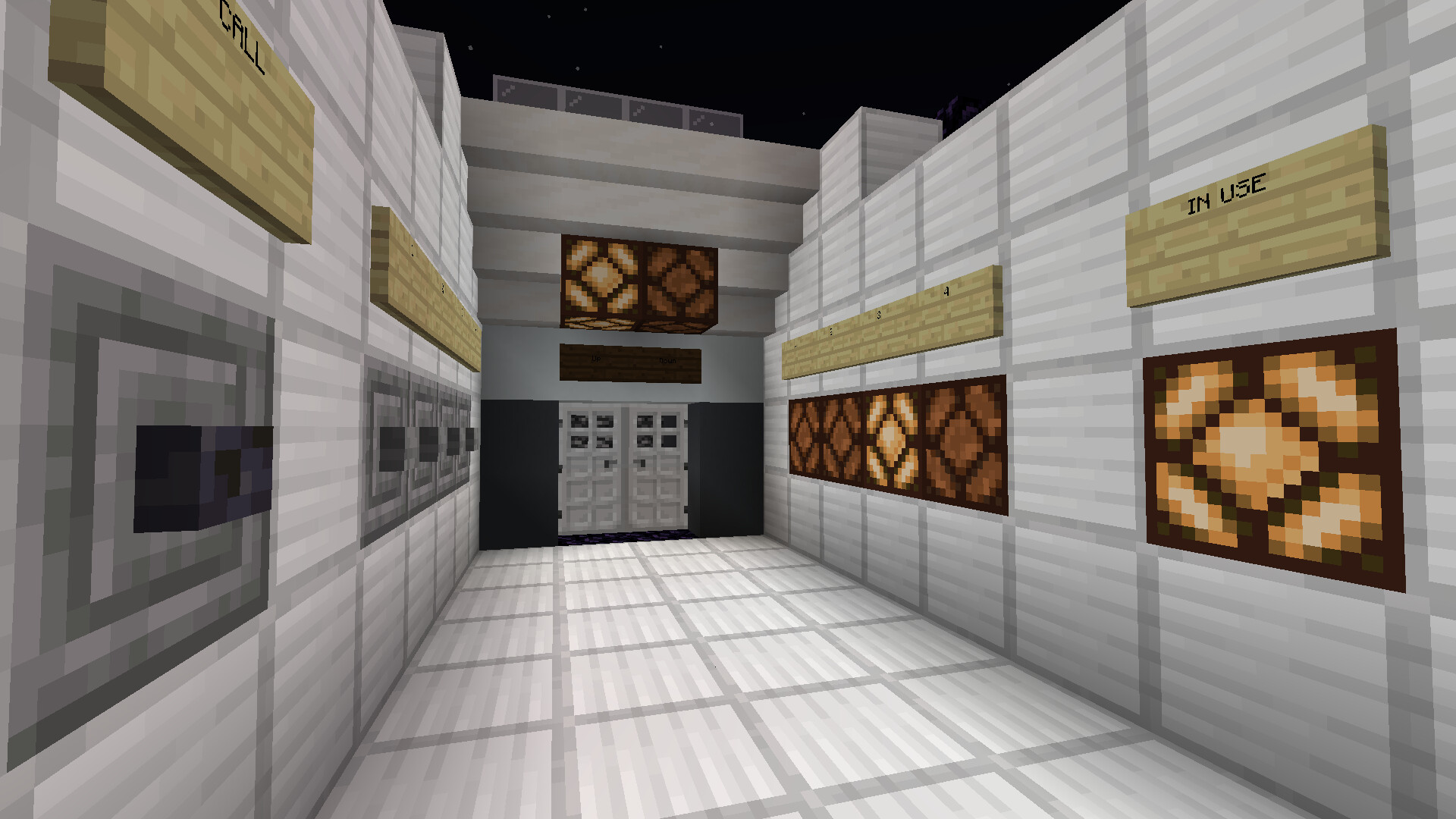 ADVANCED 4 Level Realistic Redstone Elevator with Memory & Floor ...