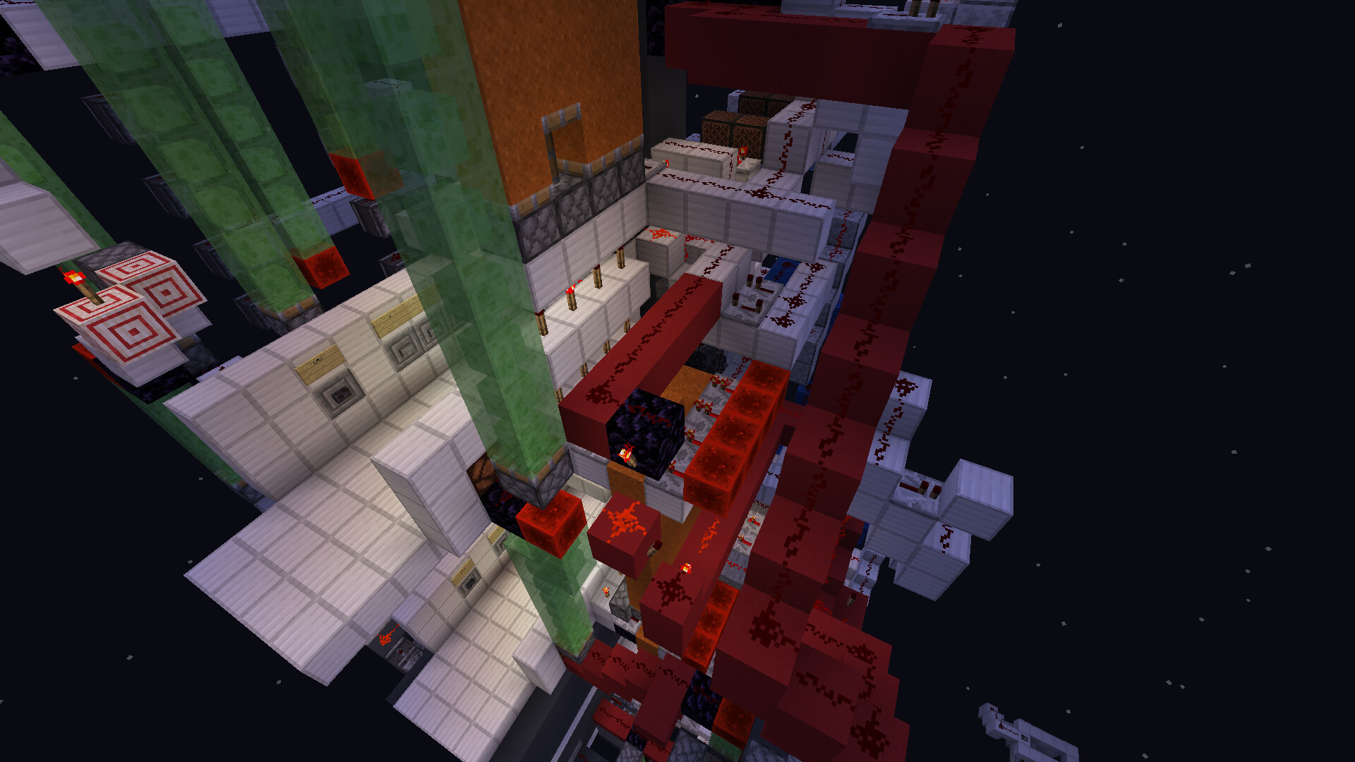ADVANCED 4 Level Realistic Redstone Elevator with Memory & Floor Indicators! Minecraft Map