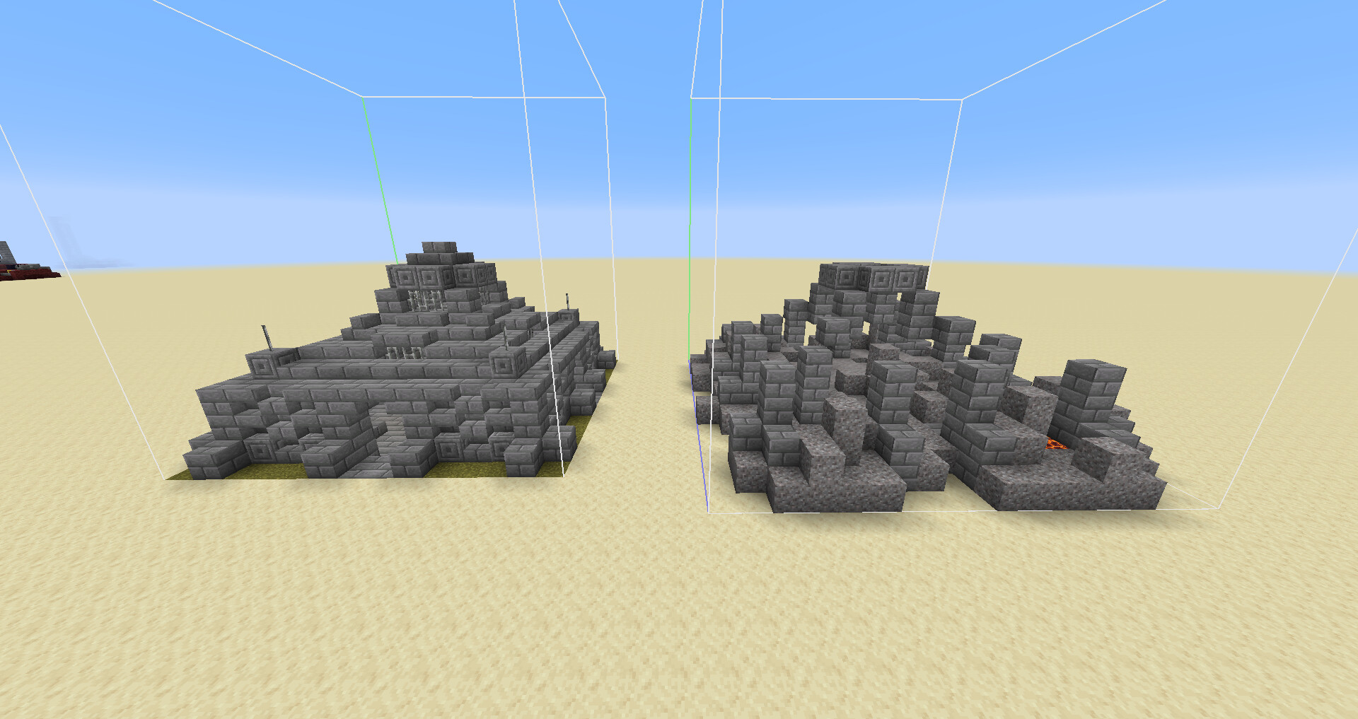 Maia Pyramid (Edit of the Underwater Ruin "big_brick_1.nbt") Minecraft Map