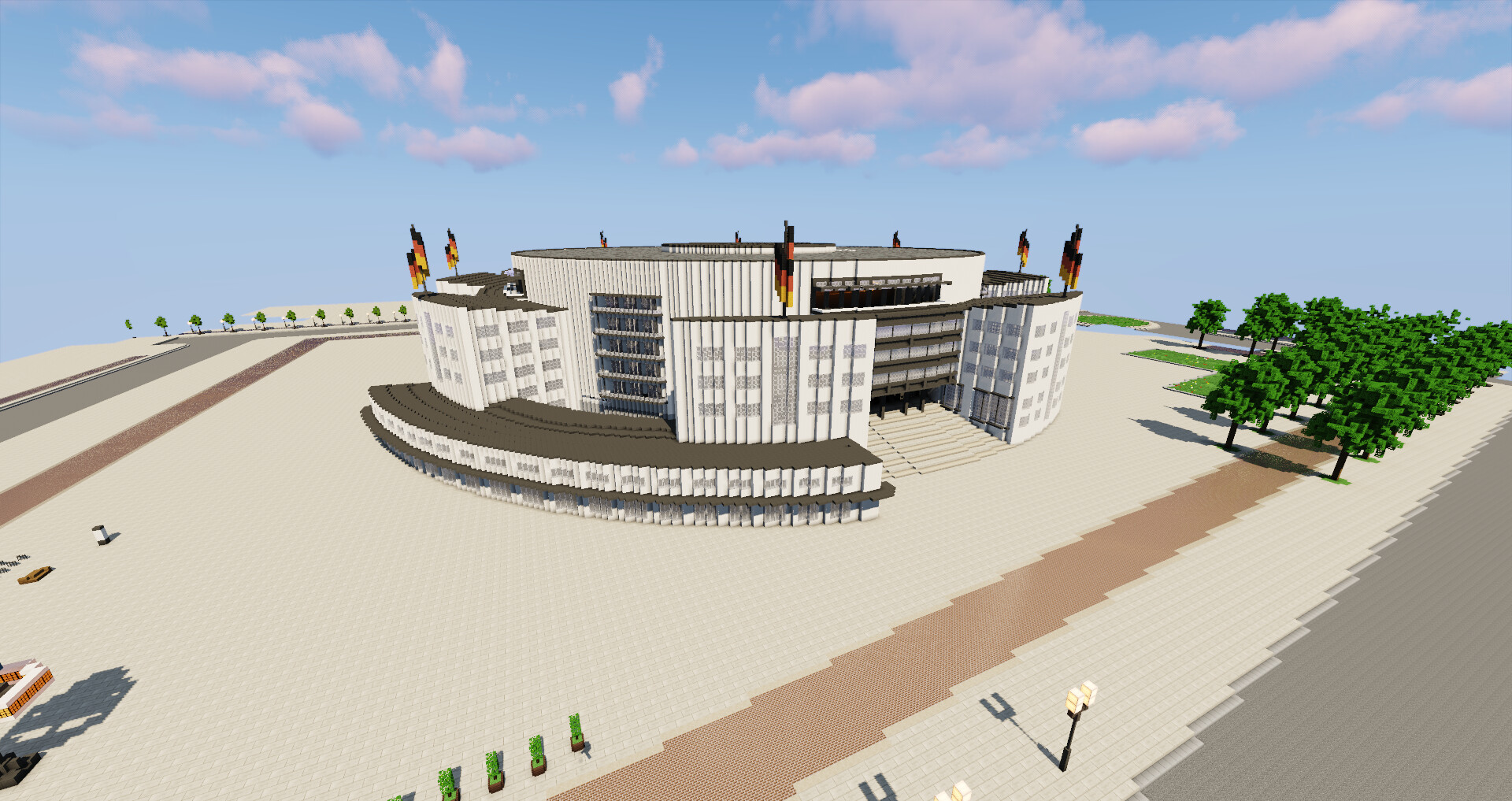 Parliament Building Stresemannstadt Minecraft Map