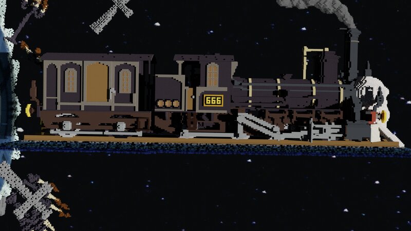 🎃 Ghost Train 🎃 Minecraft Map