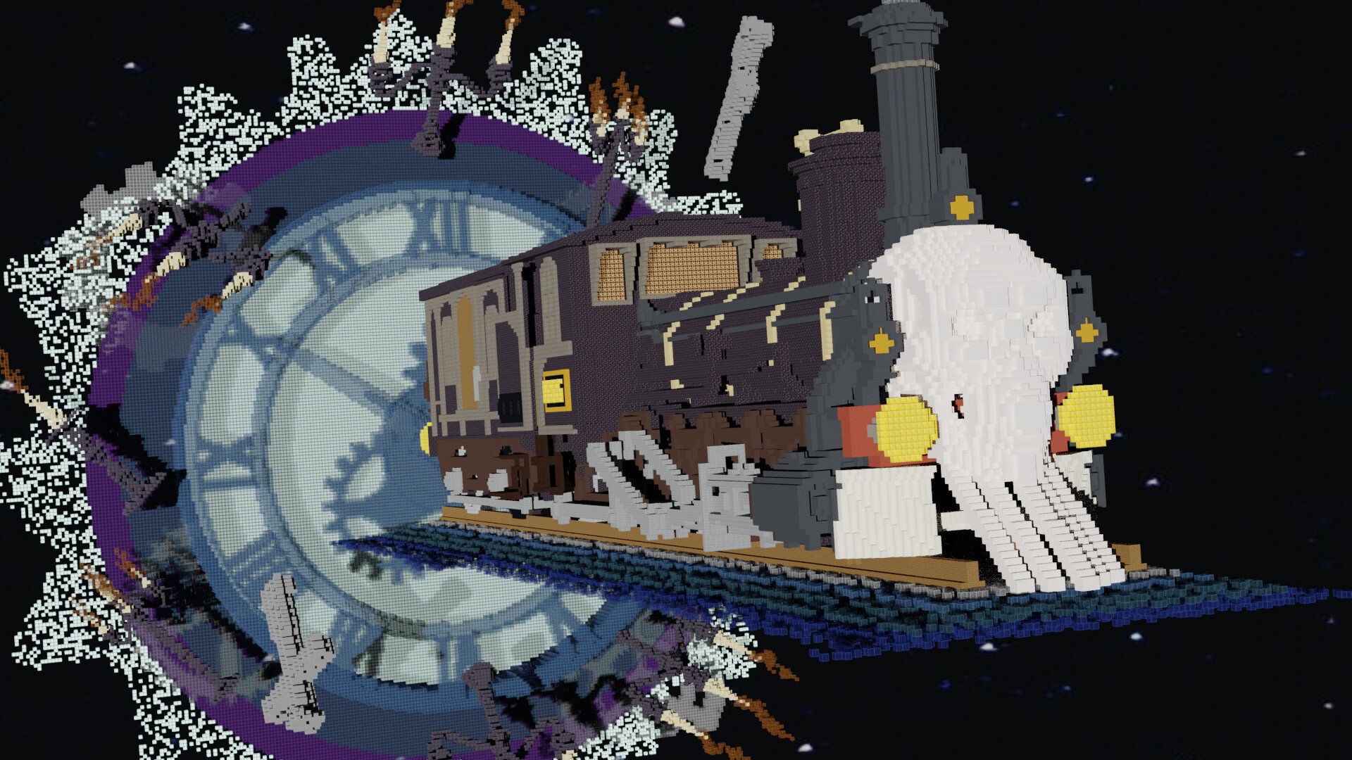 🎃 Ghost Train 🎃 Minecraft Map