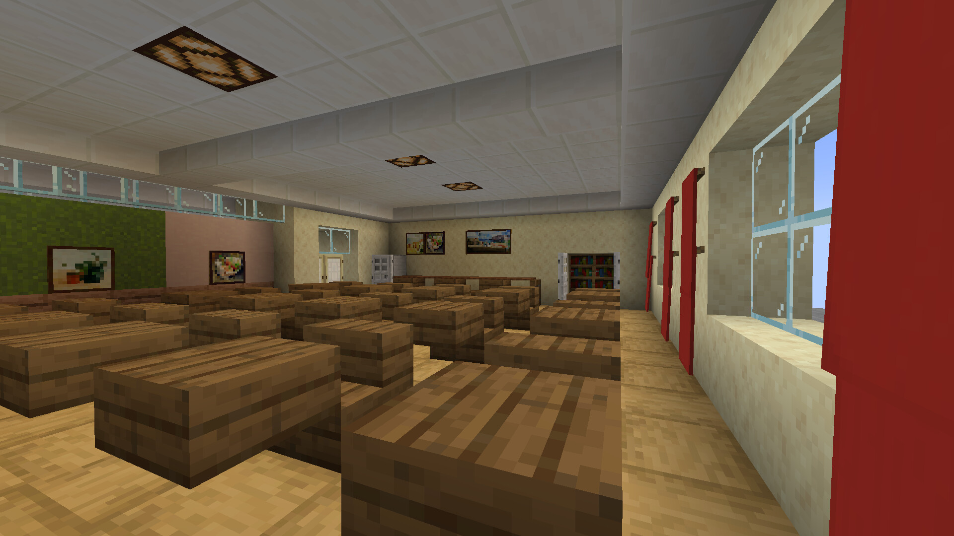 Doki Doki Literature Club Mini Map Minecraft Map