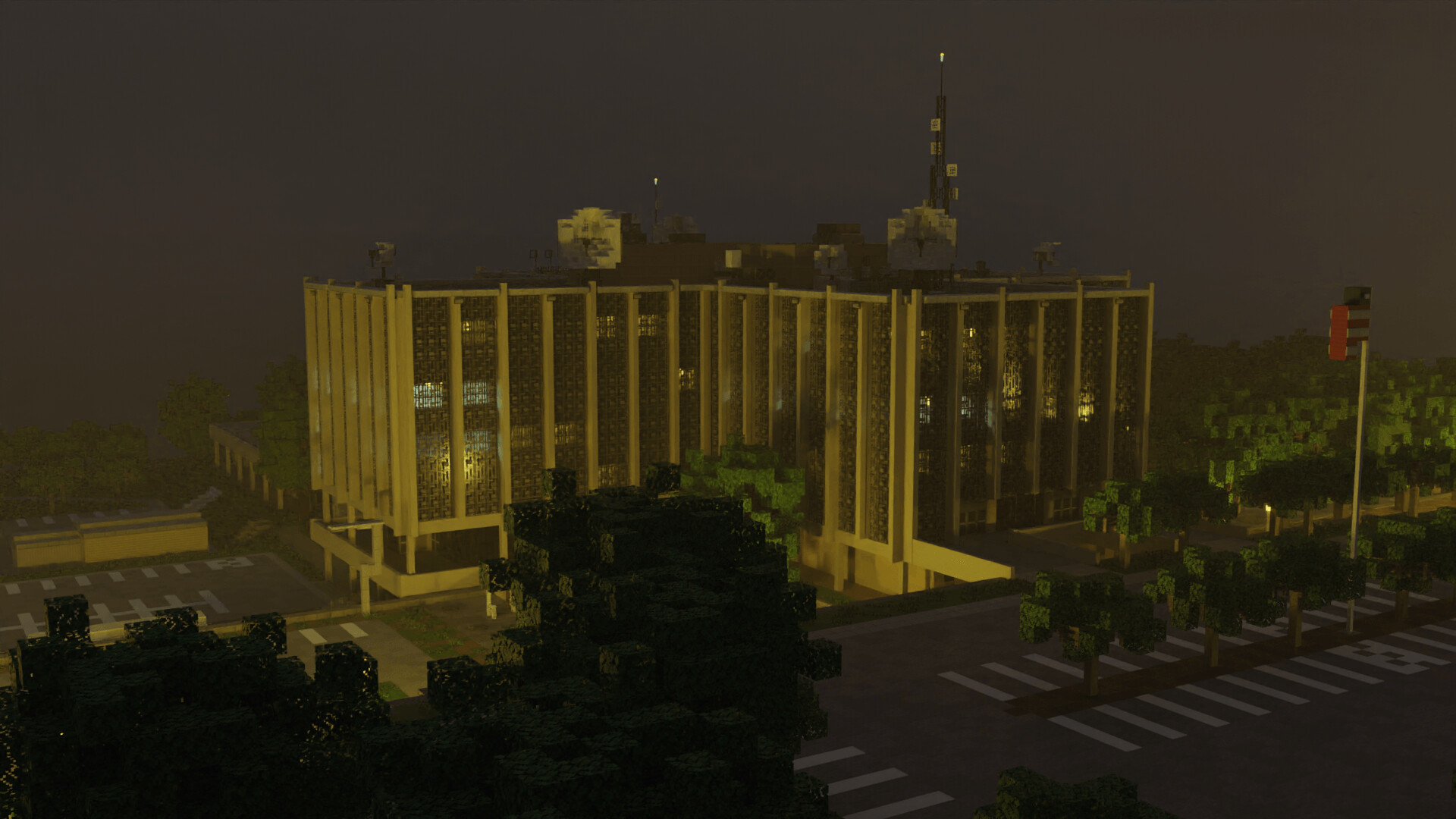 Hawkins Lab from Stranger Things recreation (1:1 SCALE!) Minecraft Map