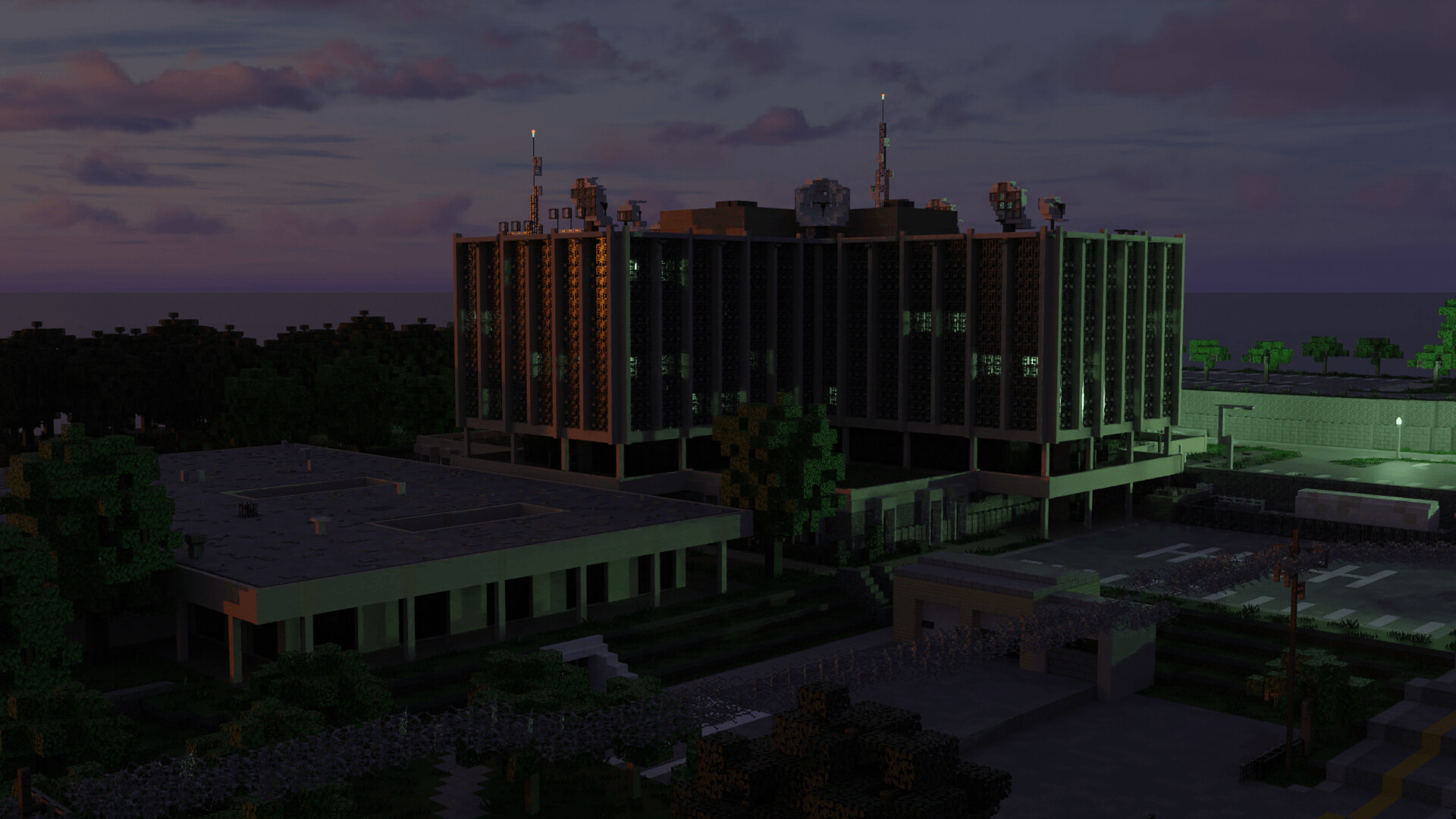 Hawkins Lab from Stranger Things recreation (1:1 SCALE!) Minecraft Map