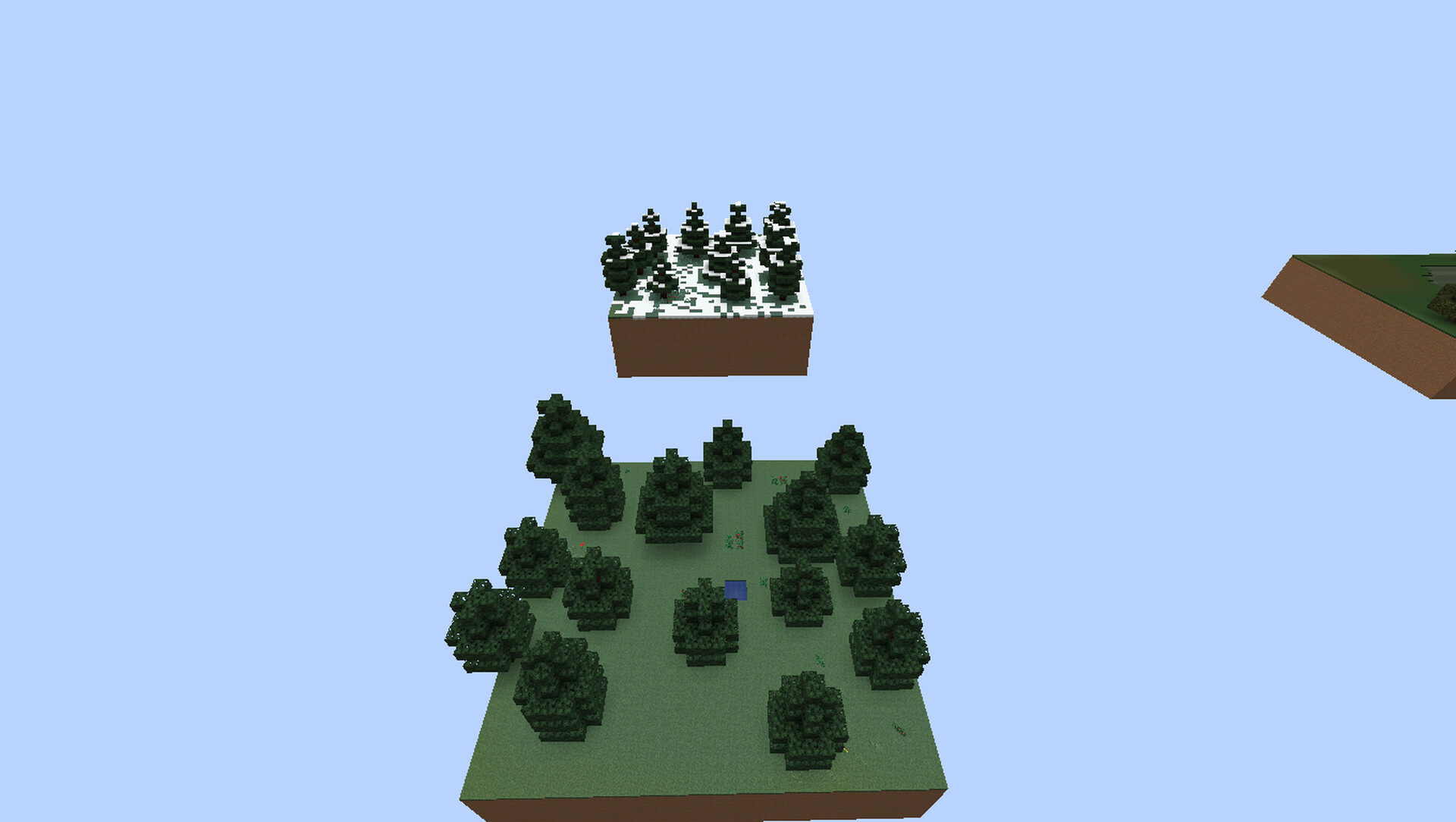 Large Skyblocks Minecraft Map