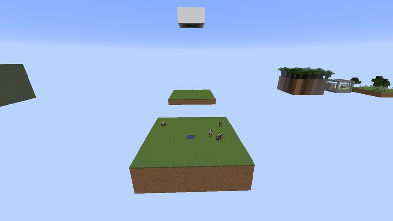 Large Skyblocks Minecraft Map