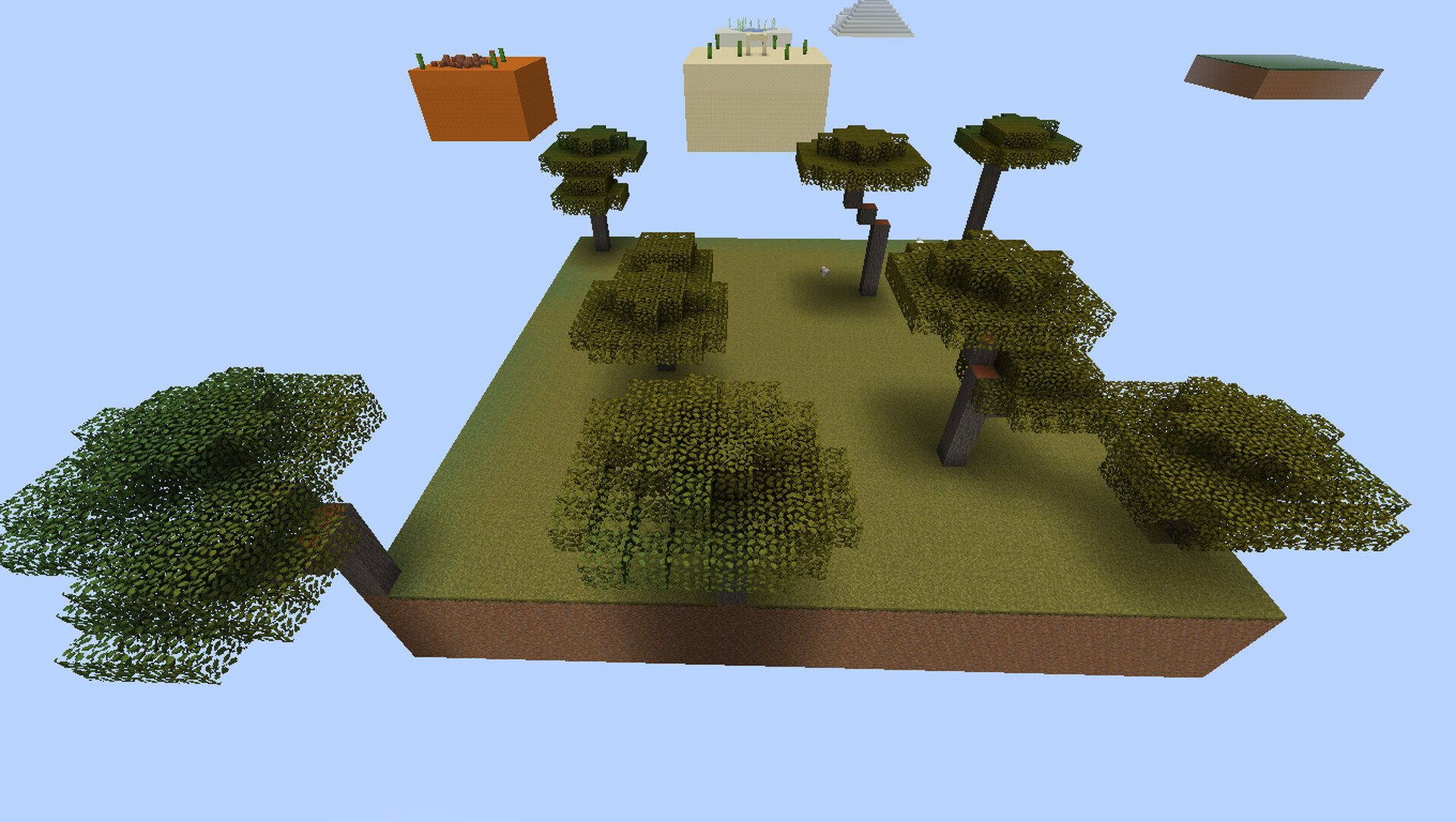 Large Skyblocks Minecraft Map