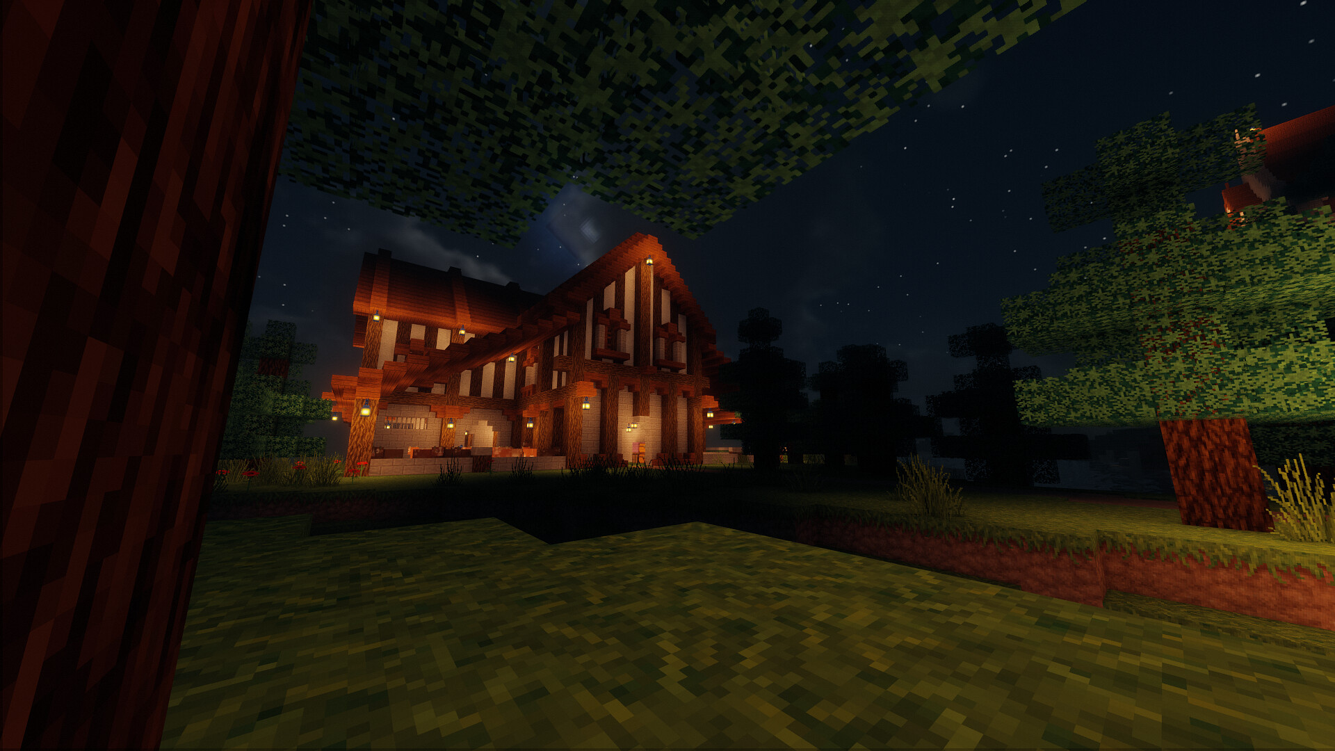 Medieval Animal Barn/Stable Minecraft Map