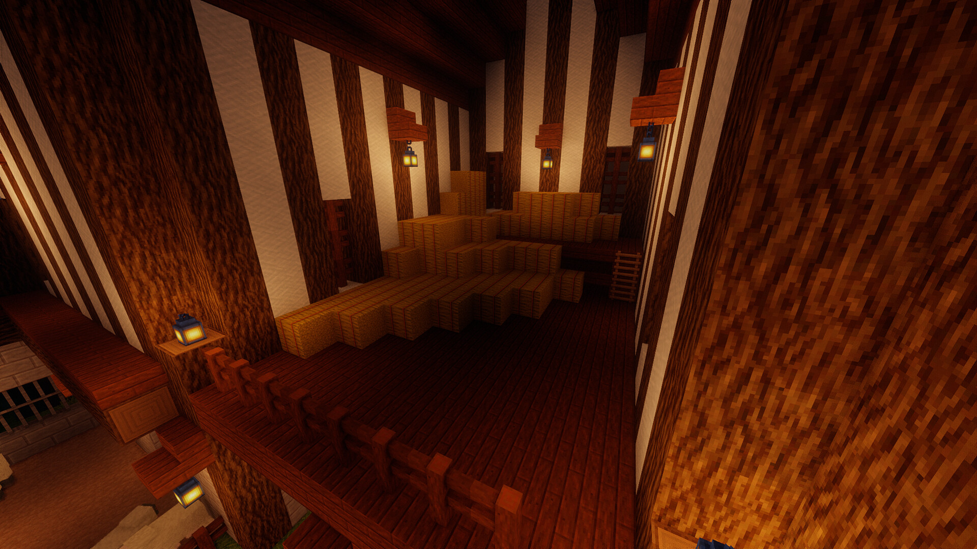 Medieval Animal Barn/Stable Minecraft Map