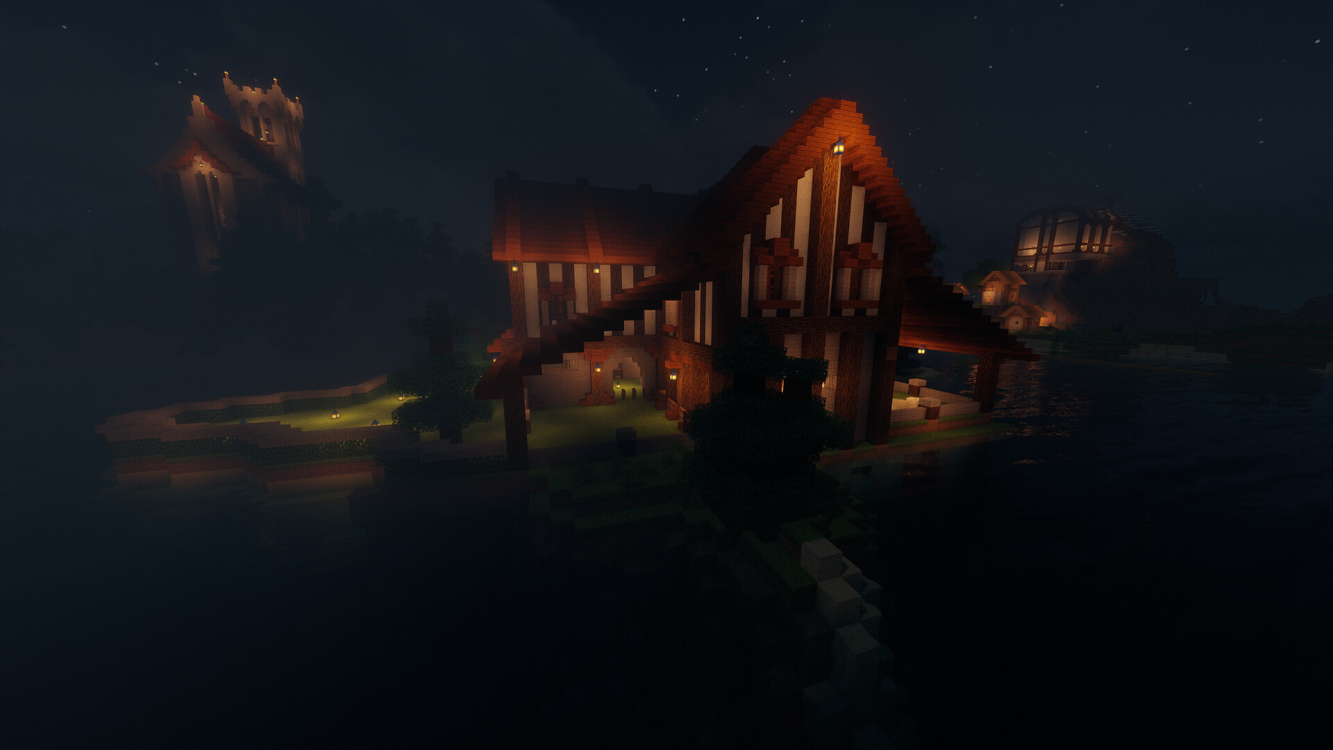 Medieval Animal Barn/Stable Minecraft Map