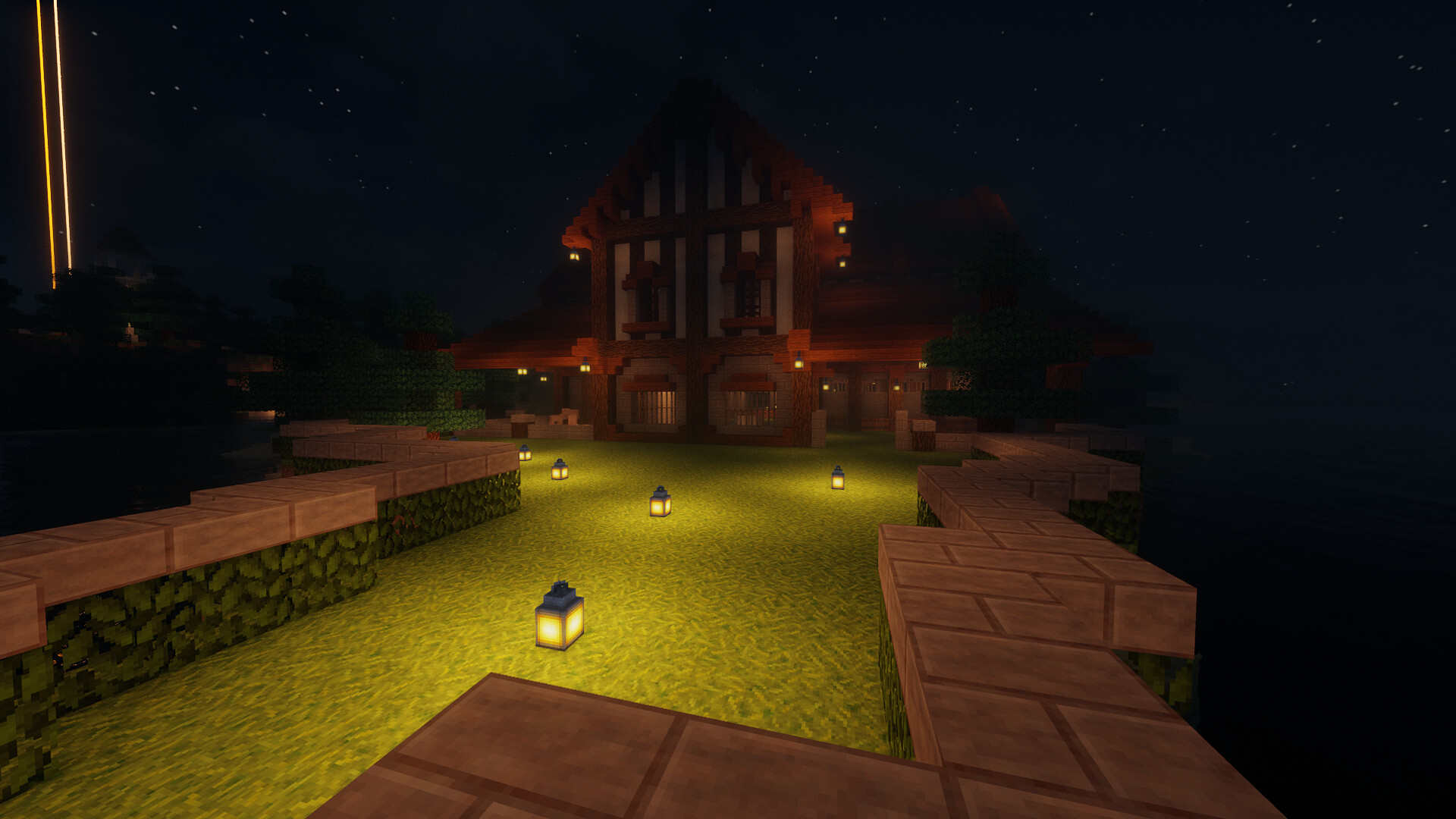 Medieval Animal Barn/Stable Minecraft Map