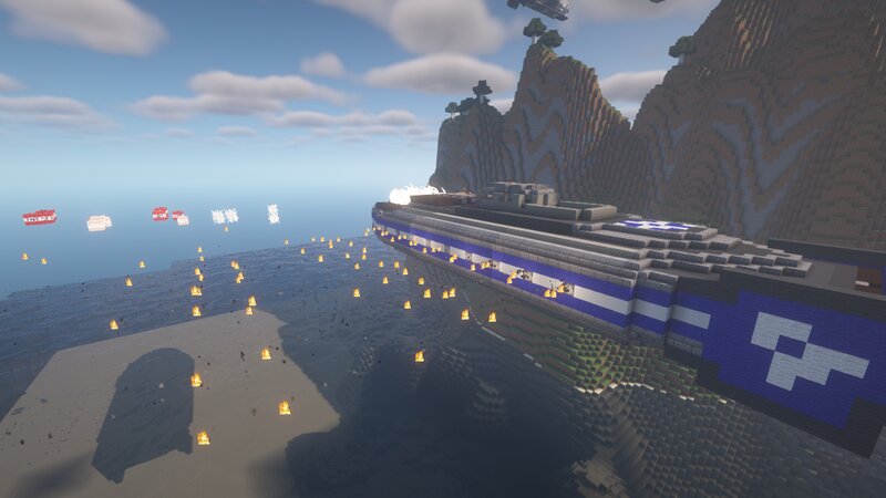 Federation Battleship Richelieu ( Airship | Centrum Federation ...