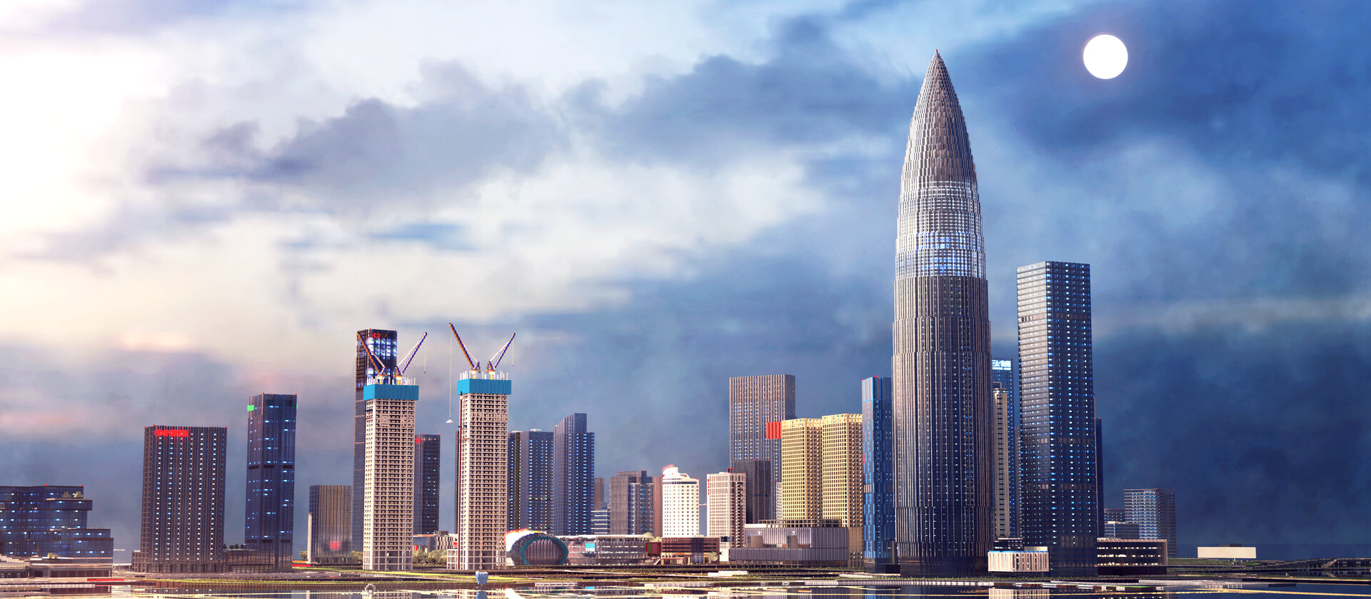 Shenzhen Project: Houhai CBD & Science and Technology Park Minecraft Map