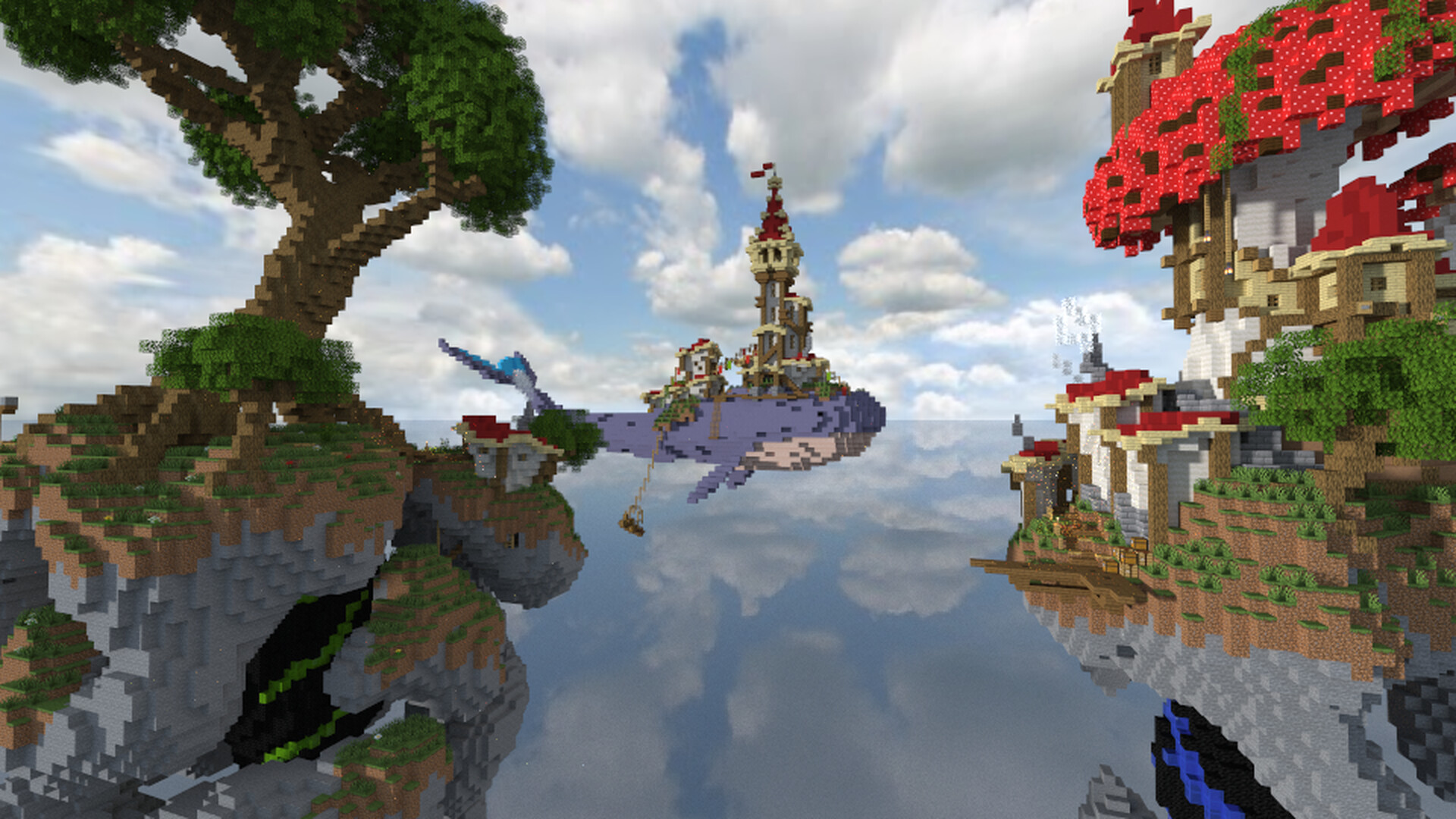 Mushroom Islands - [Plot] Minecraft Map