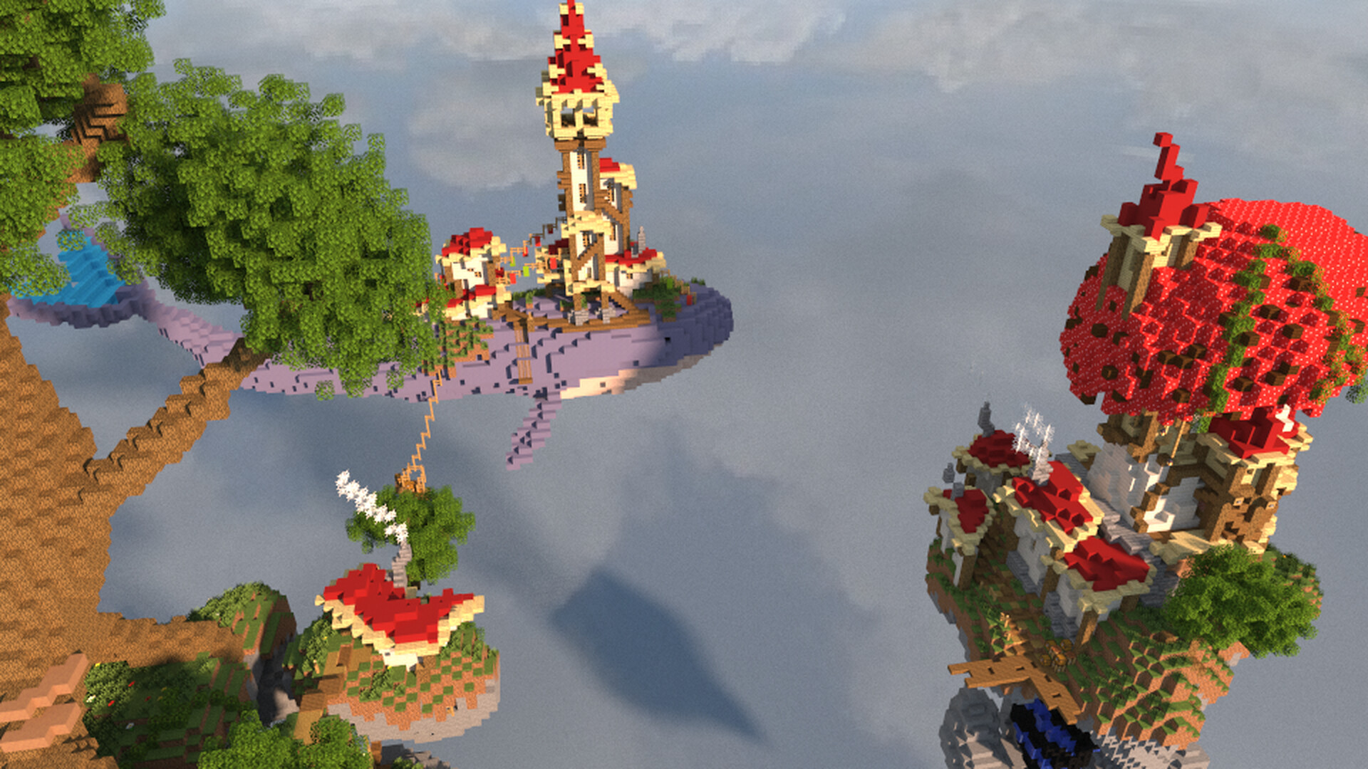 Mushroom Islands - [Plot] Minecraft Map