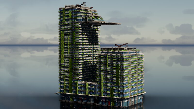One Central Park, Sydney 1:1 Recreation Minecraft Map
