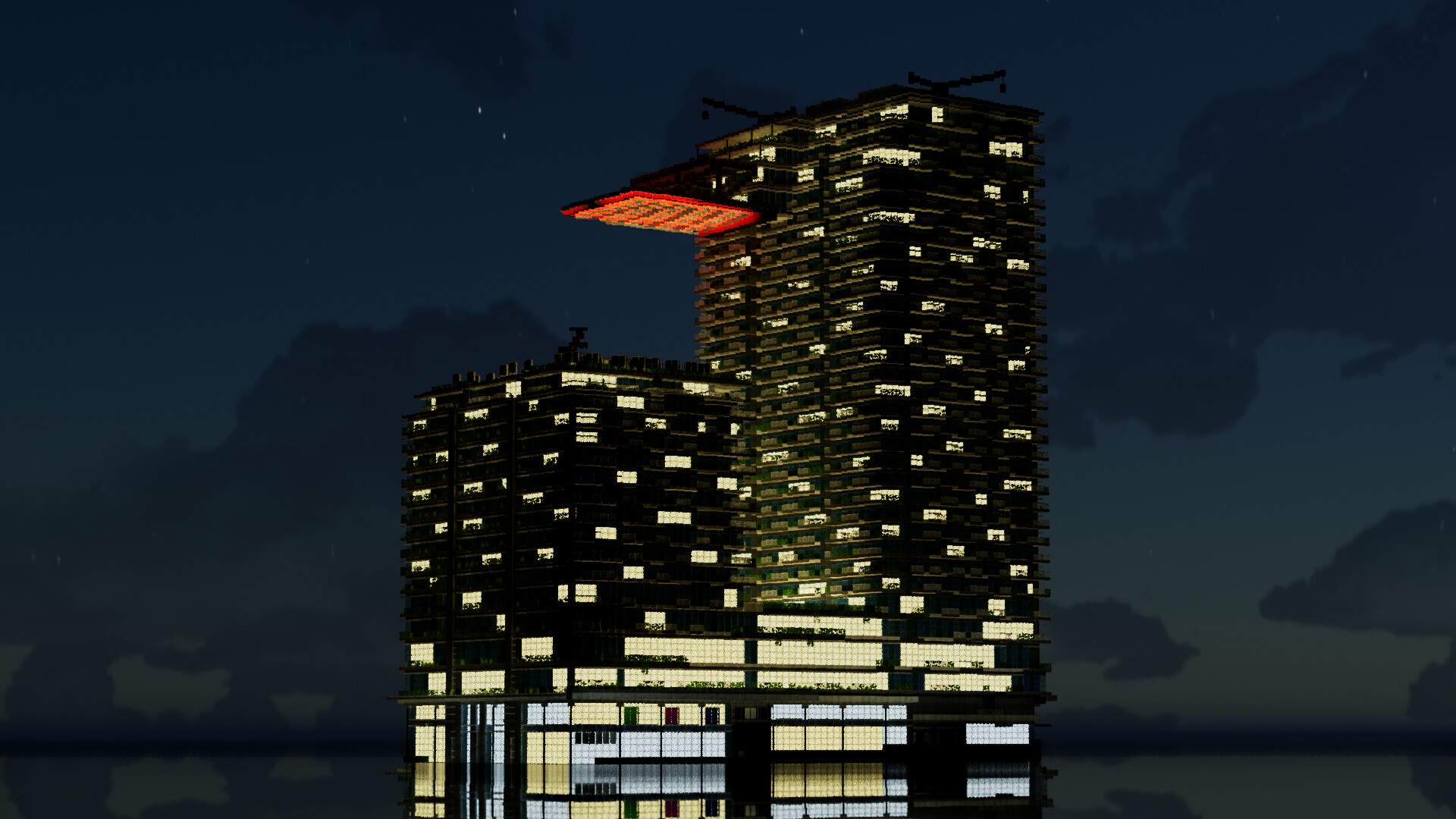 One Central Park, Sydney 1:1 Recreation Minecraft Map