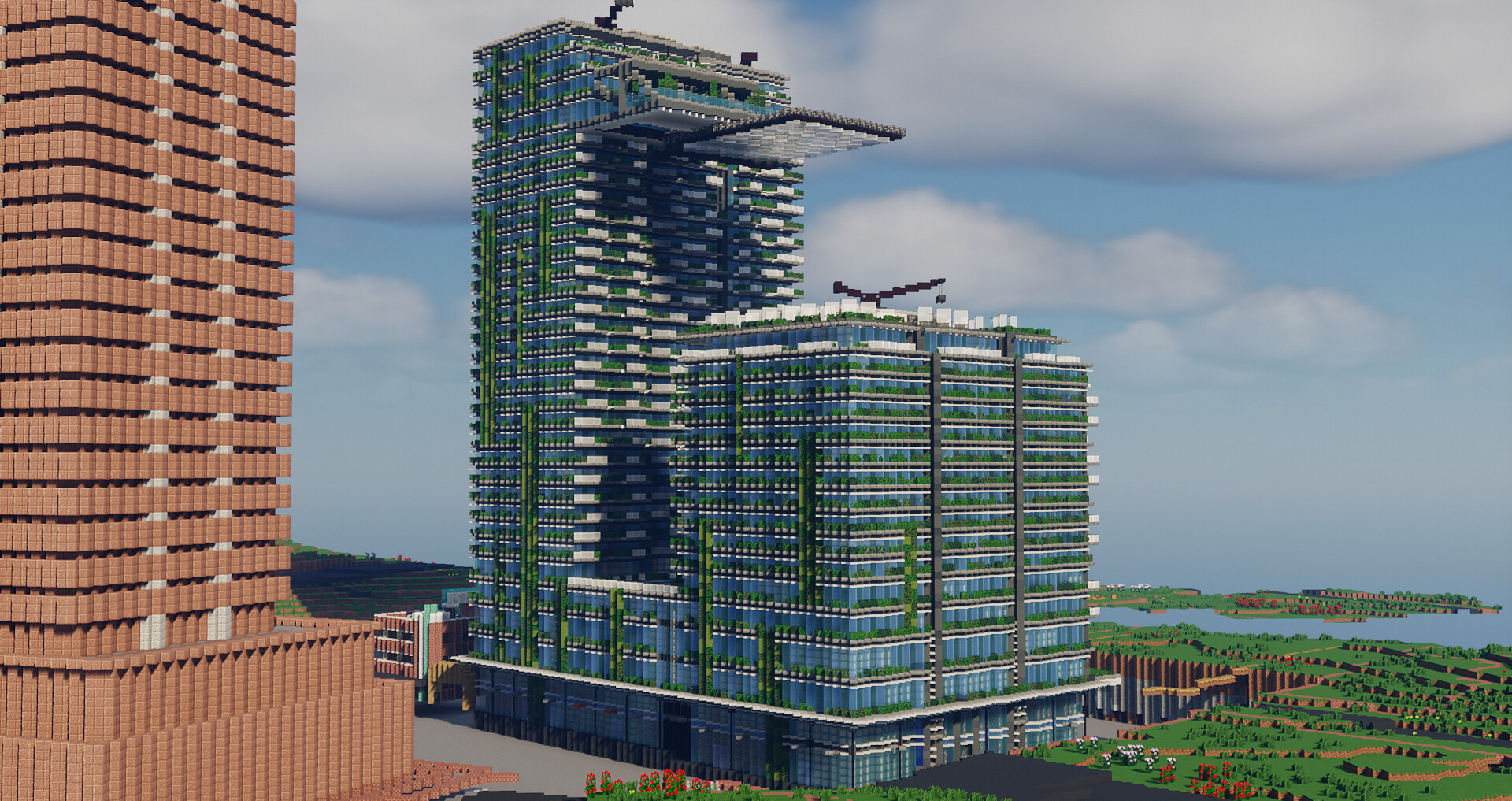 One Central Park, Sydney 1:1 Recreation Minecraft Map