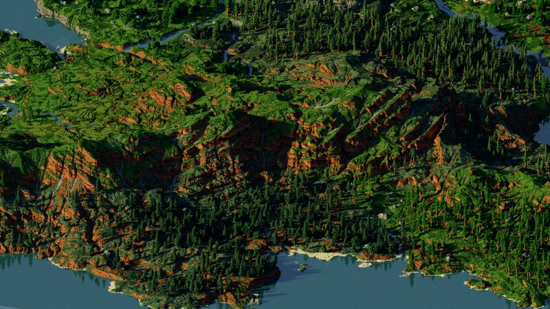 Alera | 5000x5000 Survival RPG map | Free download Minecraft Map