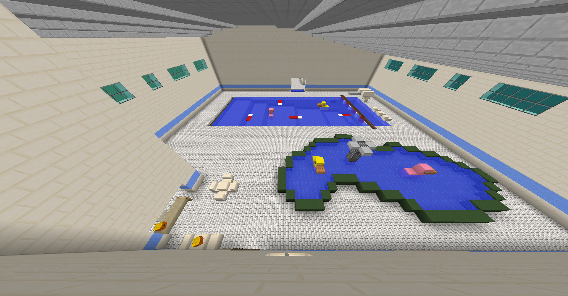 Anwistle Aquatics Swimming Pool Minecraft Map