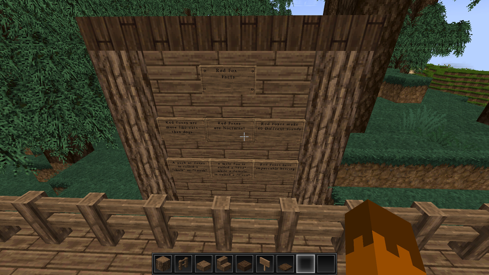 Red belly Nature Reserve Minecraft Map