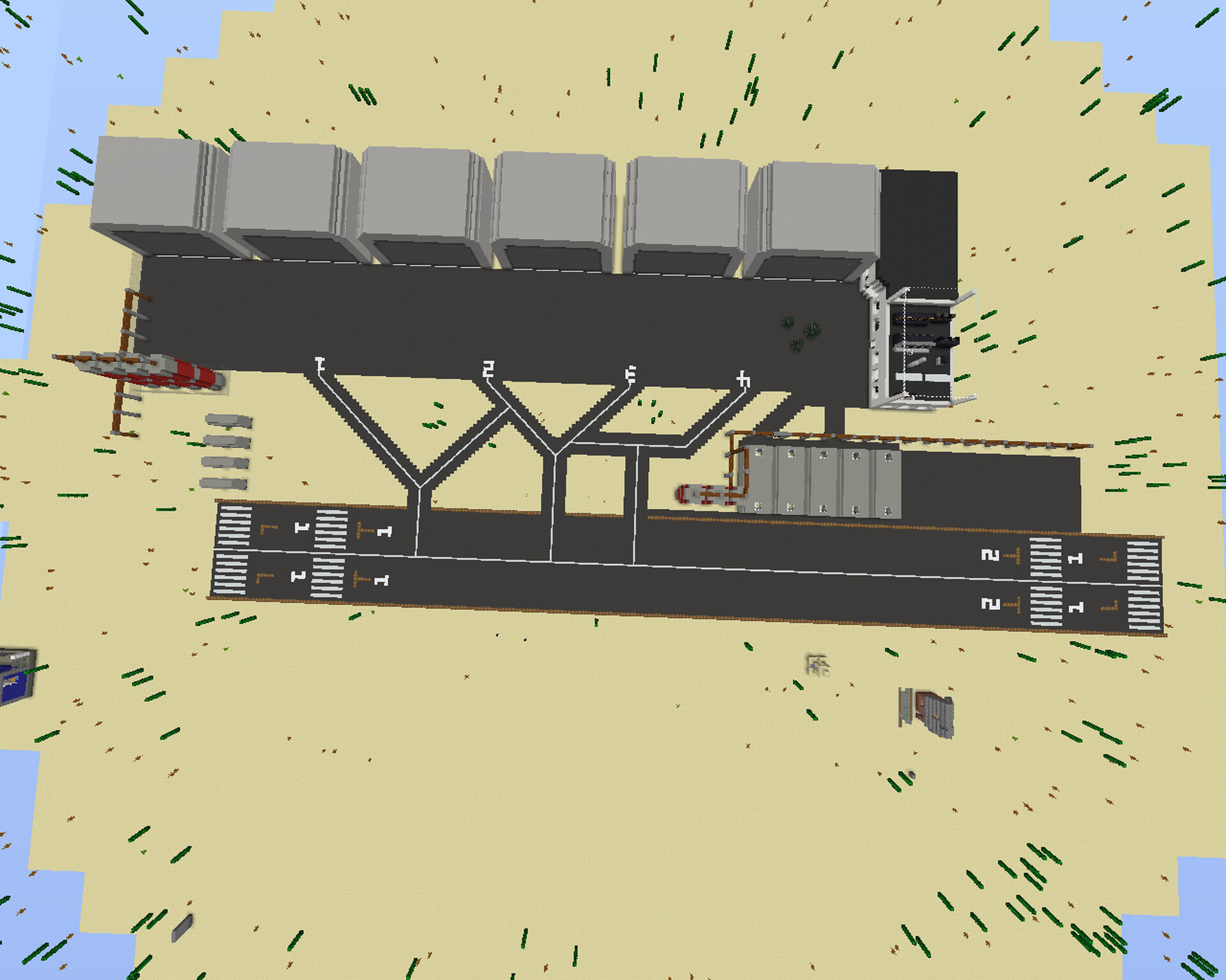 SCP Foundation Airbase Minecraft Map