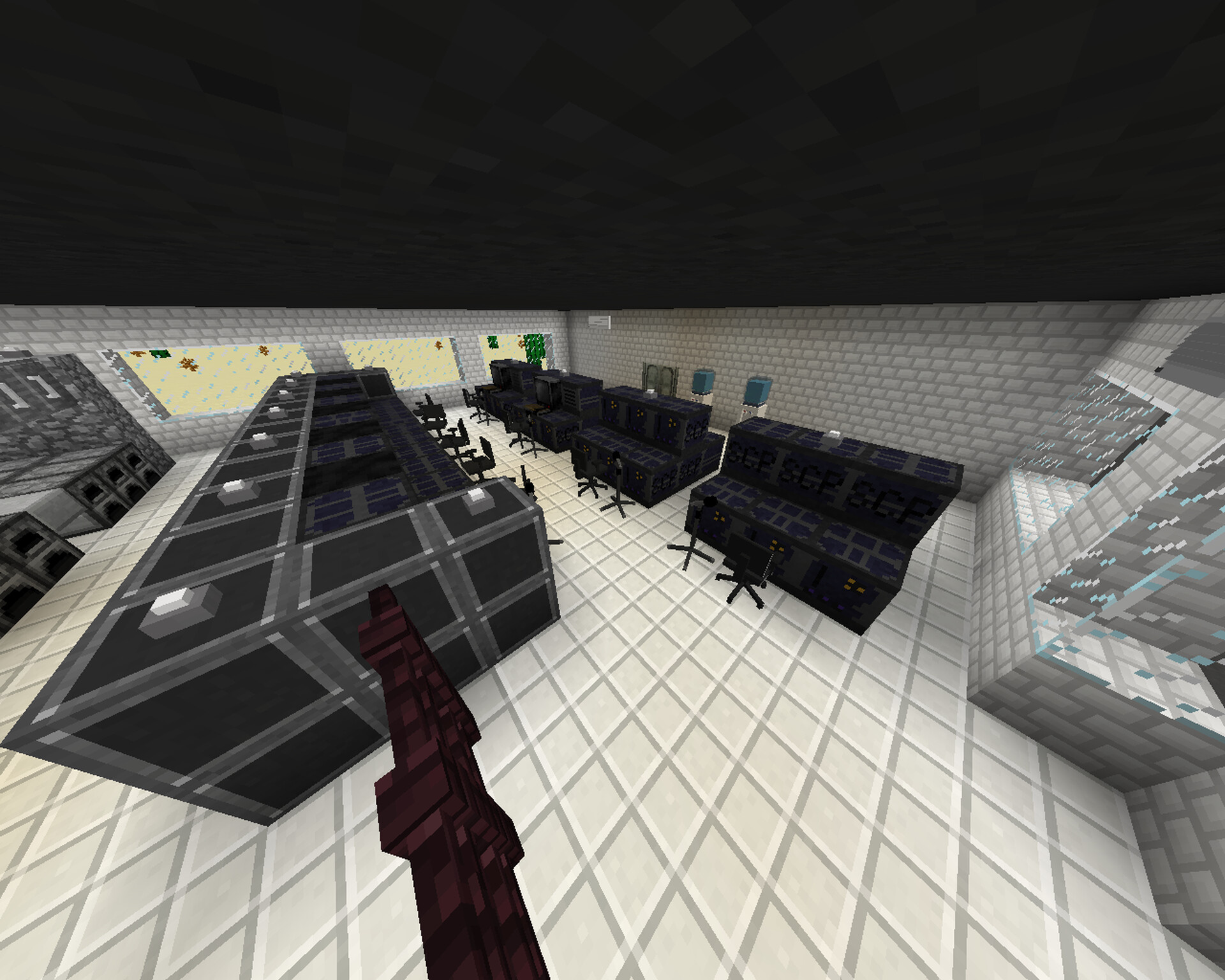 SCP Foundation Airbase Minecraft Map