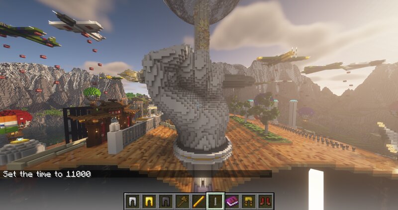 Pages of a History Book | Minecraft Mega Build (Nvidia Open) Minecraft Map