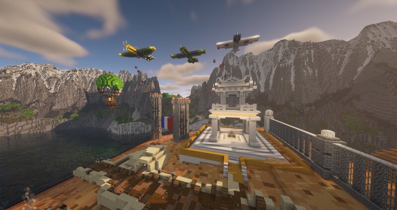 Pages of a History Book | Minecraft Mega Build (Nvidia Open) Minecraft Map