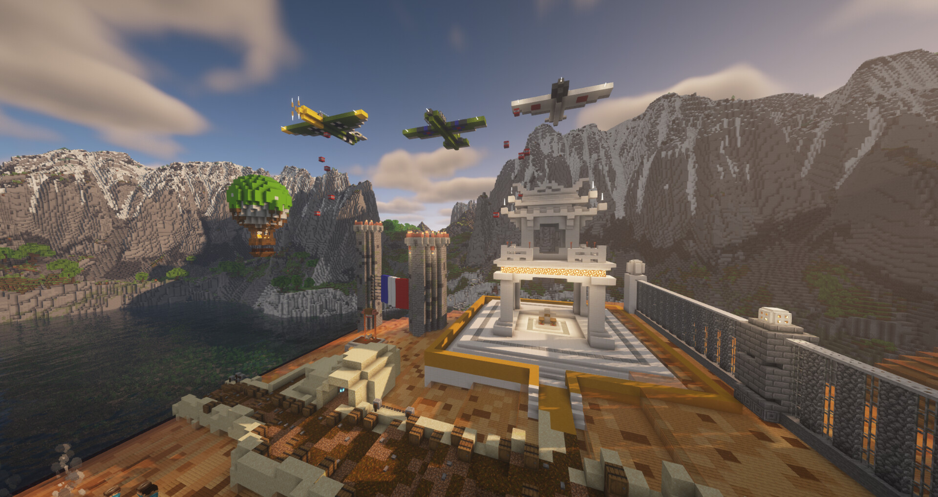 Pages of a History Book | Minecraft Mega Build (Nvidia Open) Minecraft Map