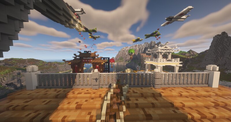 Pages of a History Book | Minecraft Mega Build (Nvidia Open) Minecraft Map