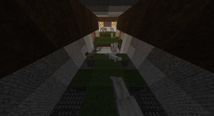 Cat-Dog Farm Spawn Pack (Schematic) 200 Per Hour Minecraft Map