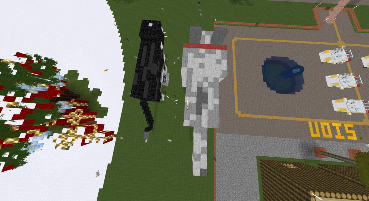 Cat-Dog Farm Spawn Pack (Schematic) 200 Per Hour Minecraft Map