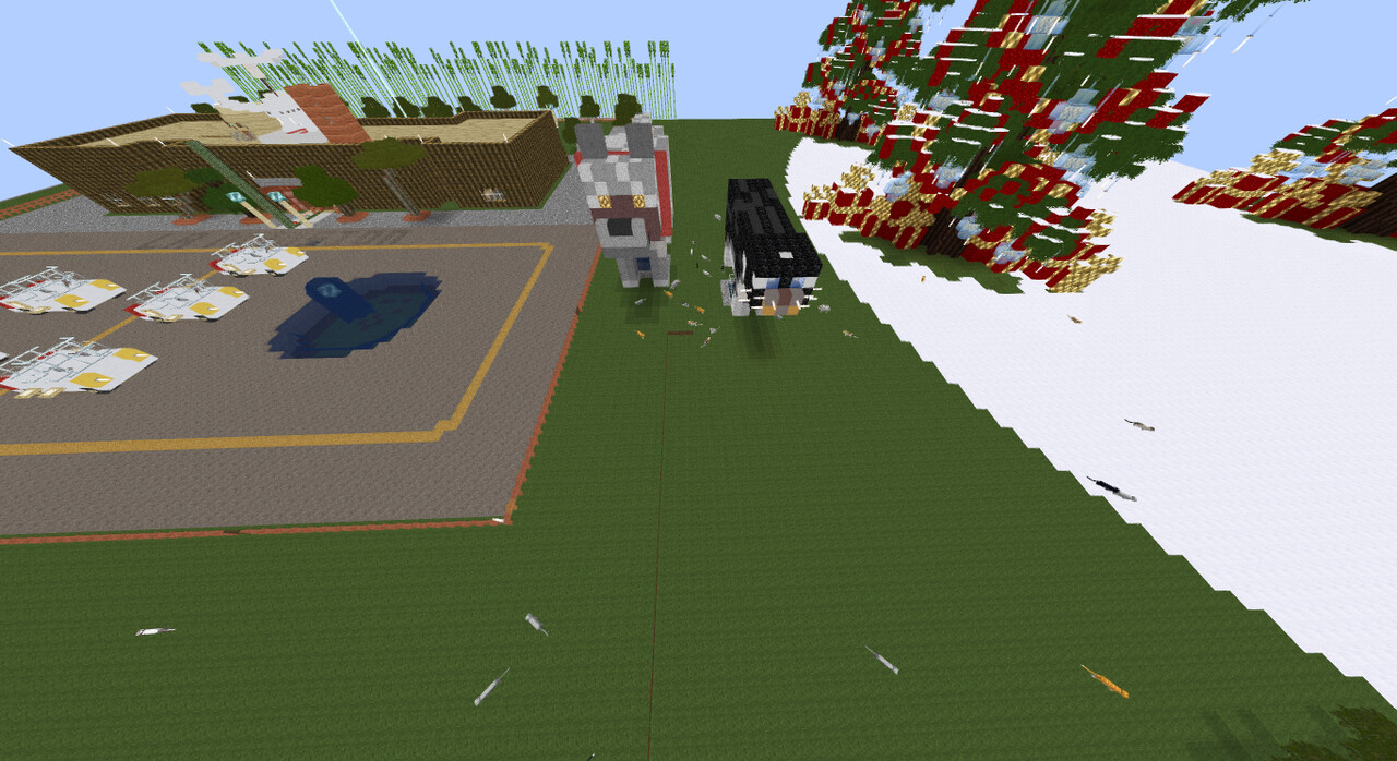 Cat-Dog Farm Spawn Pack (Schematic) 200 Per Hour Minecraft Map