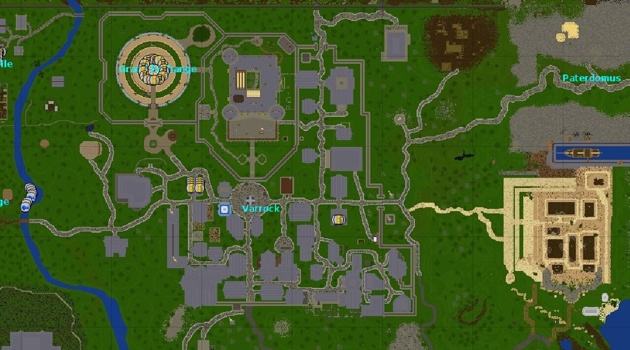 City of Varrock Minecraft Map